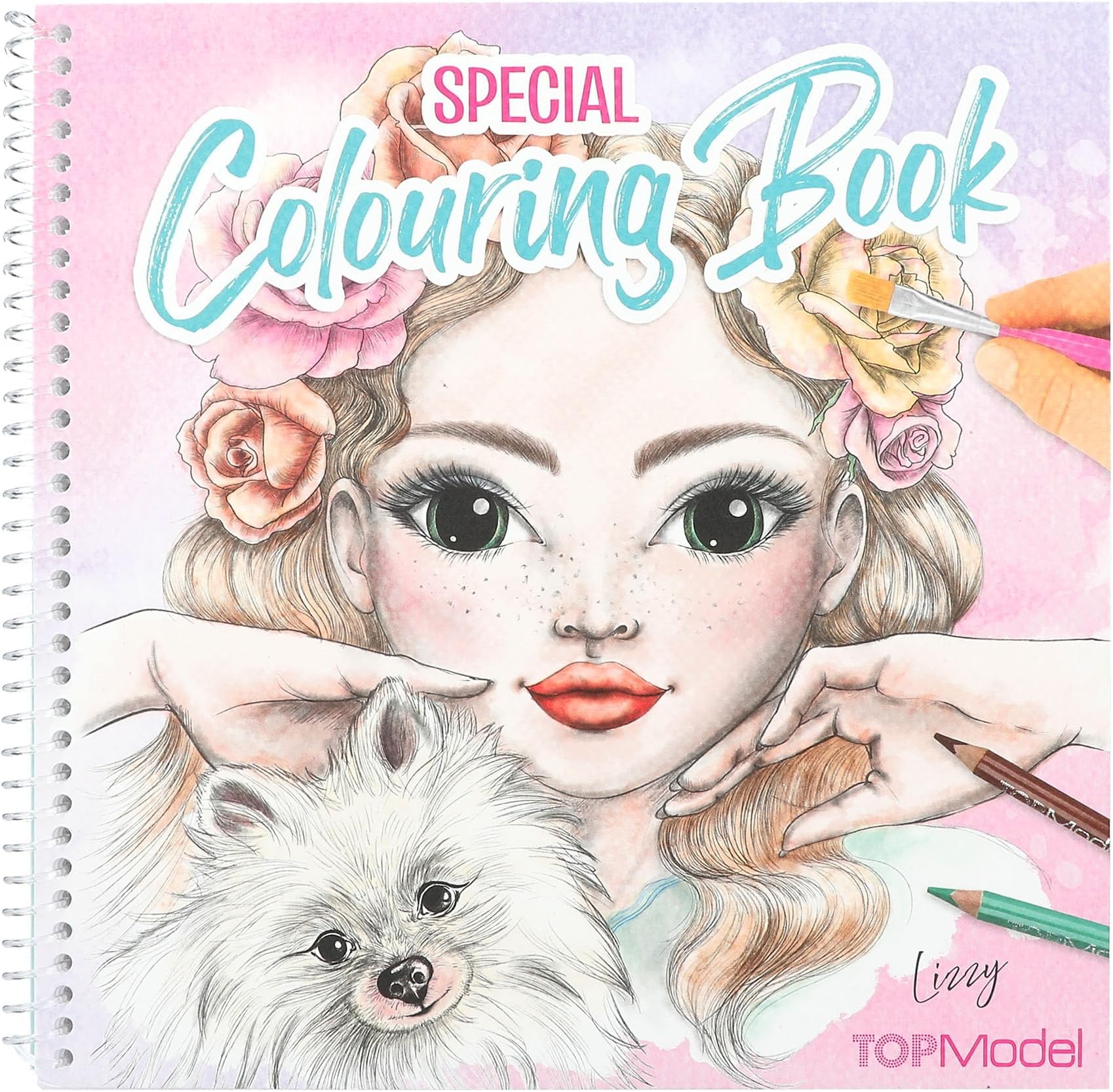 Depesche 11237 TOPModel Fantasy - Malbuch Silver Art, Ausmal-Buch mit ...