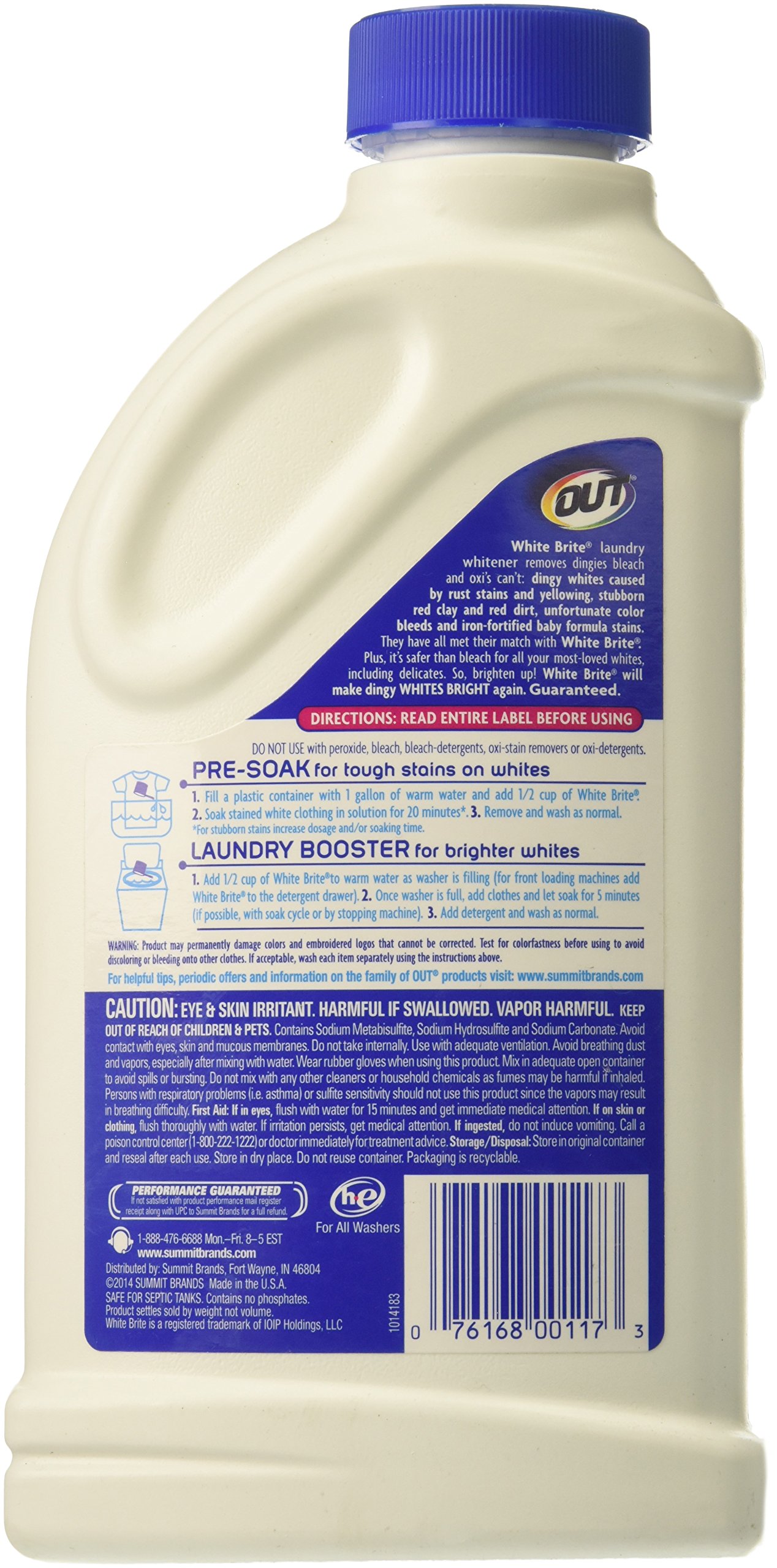 Yellow Out Laundry Whitener Ingredients Amazon.com: White Brite