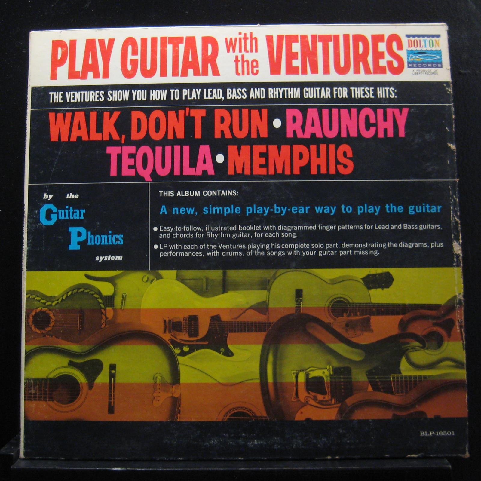Amazon.com: The Ventures - Play Guitar With The Ventures! - Lp Vinyl ...