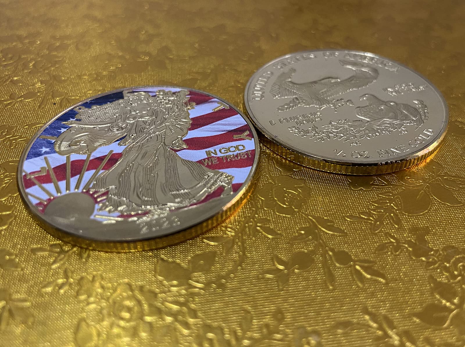 Snapklik.com : American Fine Gold & Silver Eagle Commemorative Coins ...