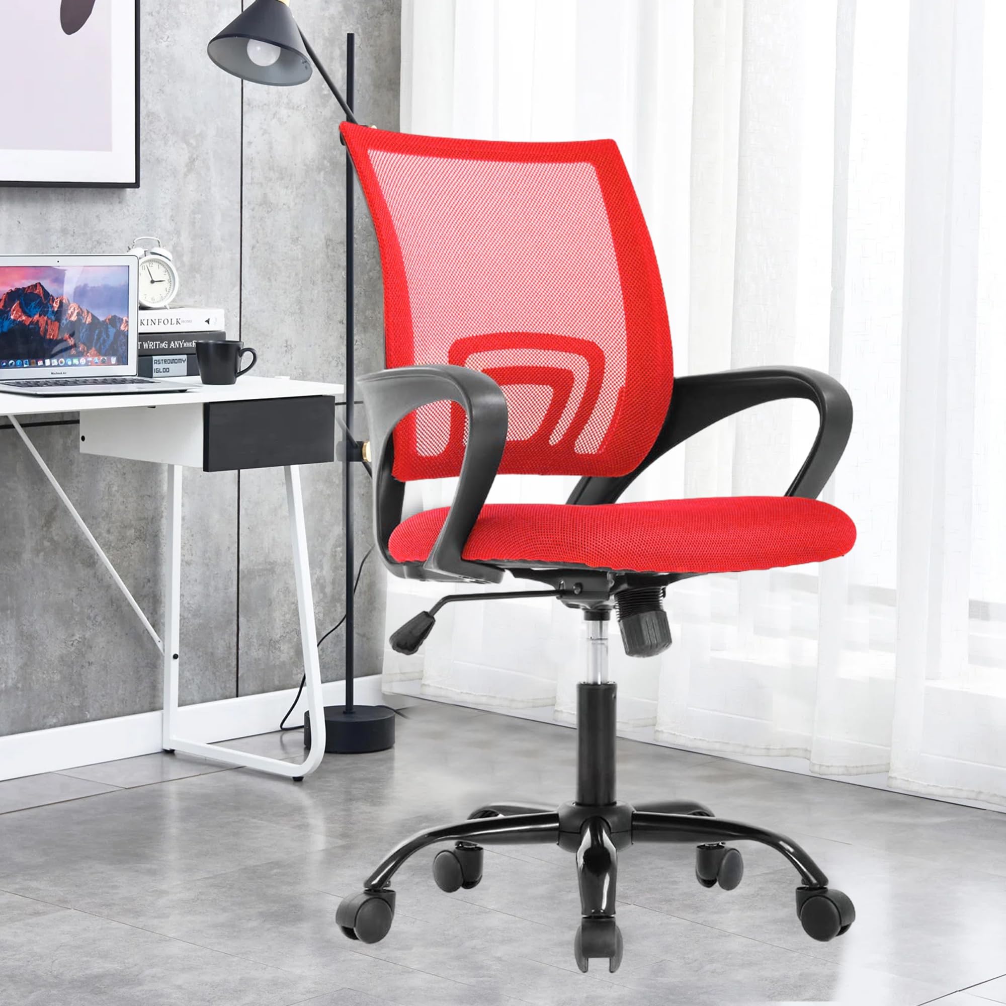 Amazon.com: Desk Chair Home Office Chair, Mesh Computer Chairs with ...
