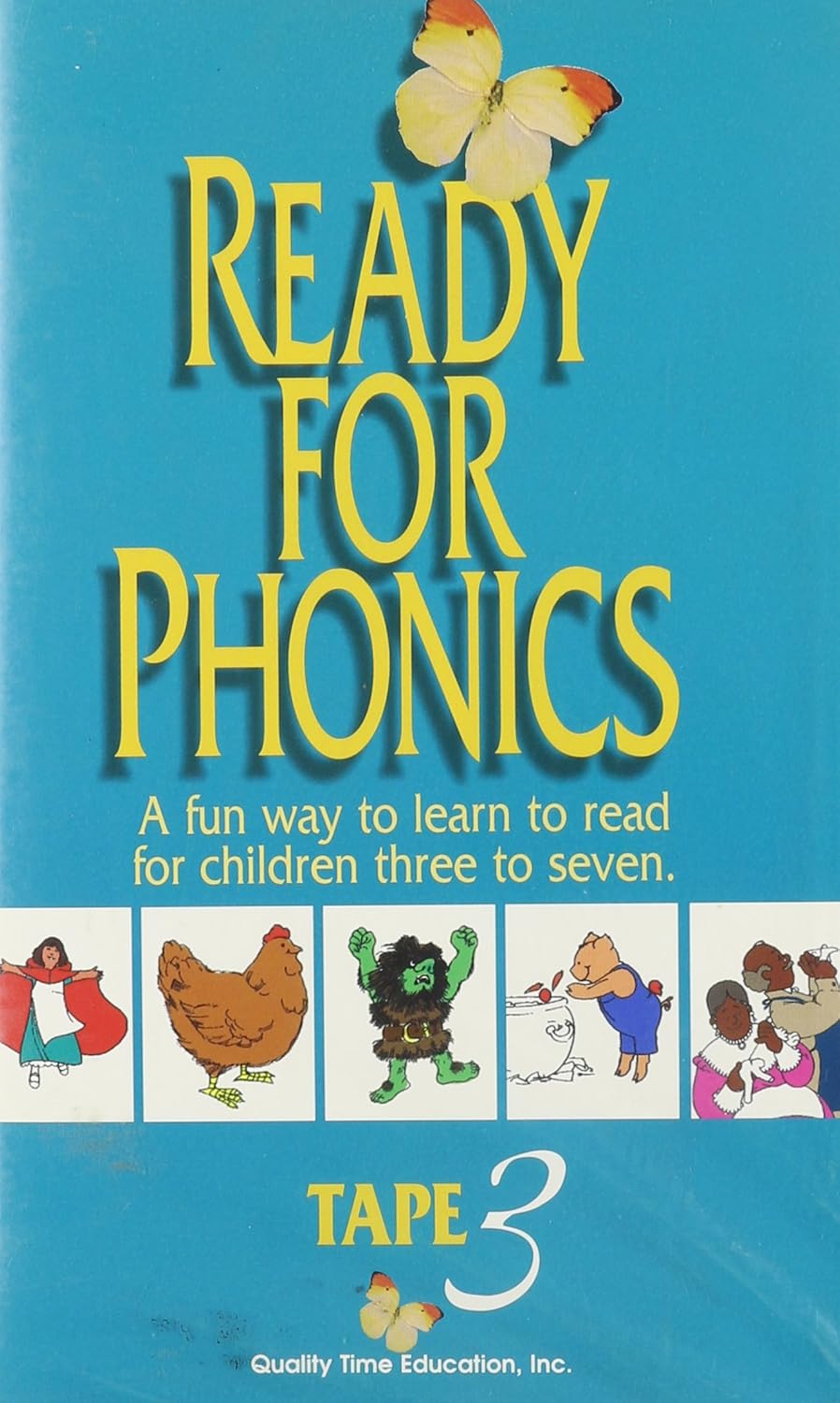 Amazon.com: Ready for Phonics Tape 3 [VHS] : Various: Movies & TV