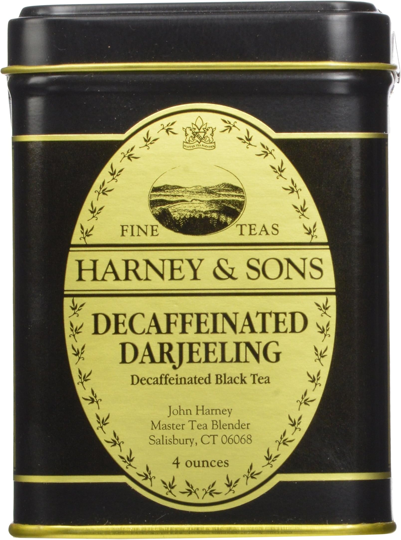 Amazon.com : Decaffeinated Darjeeling, Loose tea 4 ounces in a tin by ...