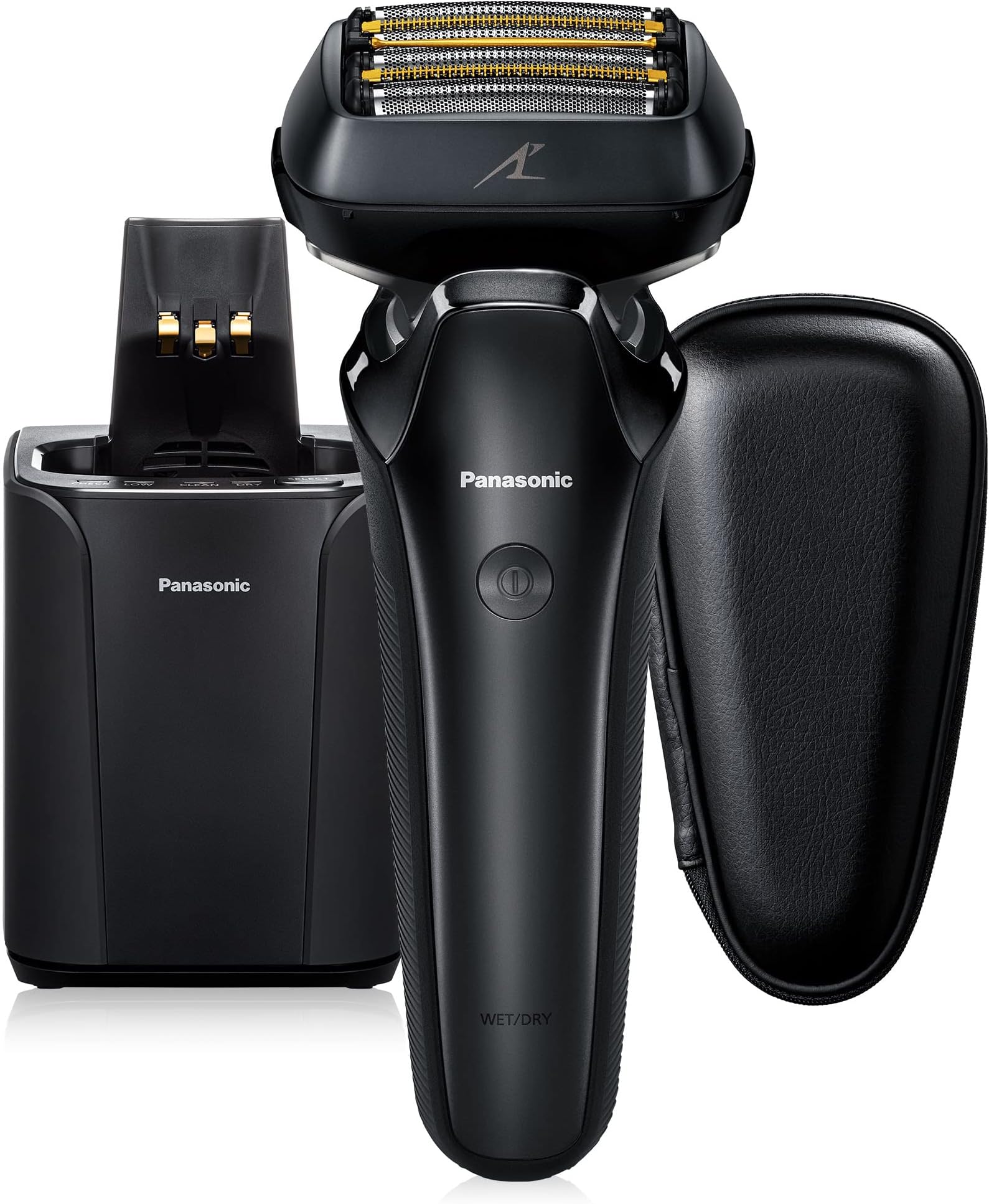 Amazon.com: Panasonic Electric Razor for Men, Wet Dry Shaver with 3 ...