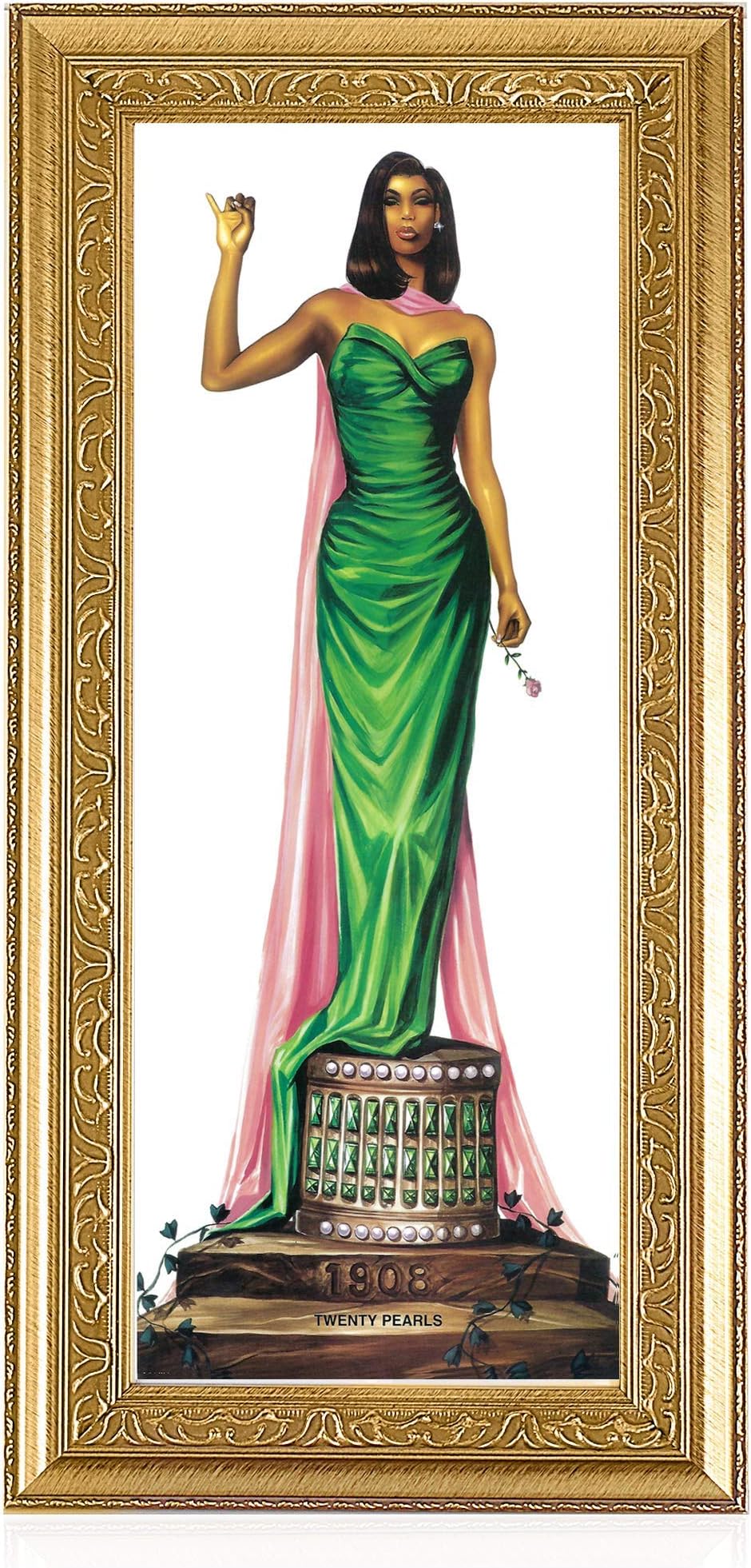 Amazon.com: Unframed TWENTY PEARL- AKA (SORORITY) 22x28 inches WAK ...