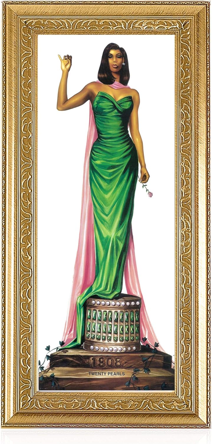 Amazon.com: Twenty Pearls by Kevin WAK Williams (20x8 inches - Framed ...