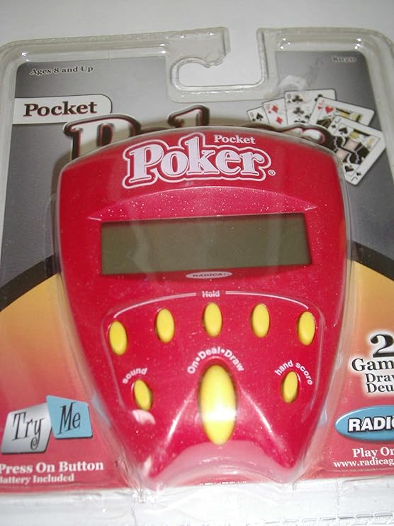 Amazon.com: Pocket Poker Handheld Game : Toys & Games