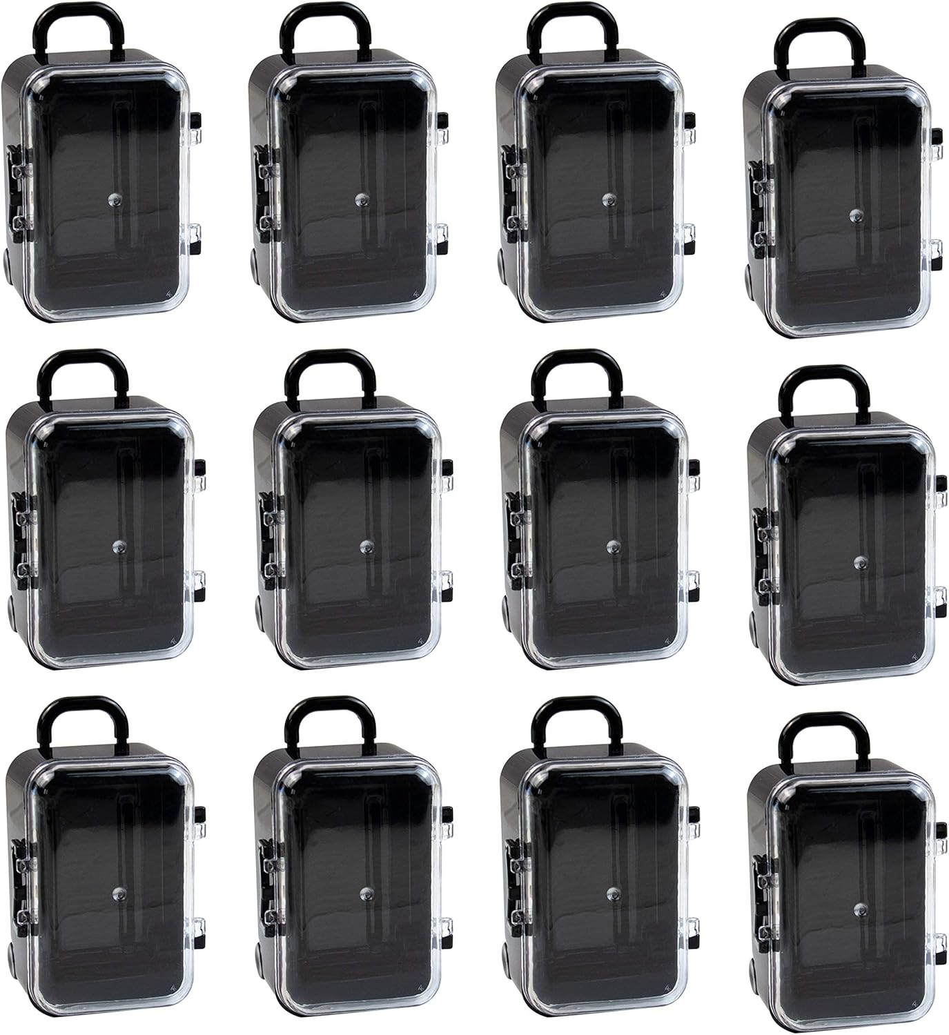 Amazon.com: AUEAR, 12 Pack Mini Suitcase Boxes Plastic Candy Box Small ...