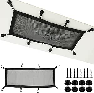 Amazon.com: FUYGRCJ- Cable Management Net Large Capacity Flexible ...