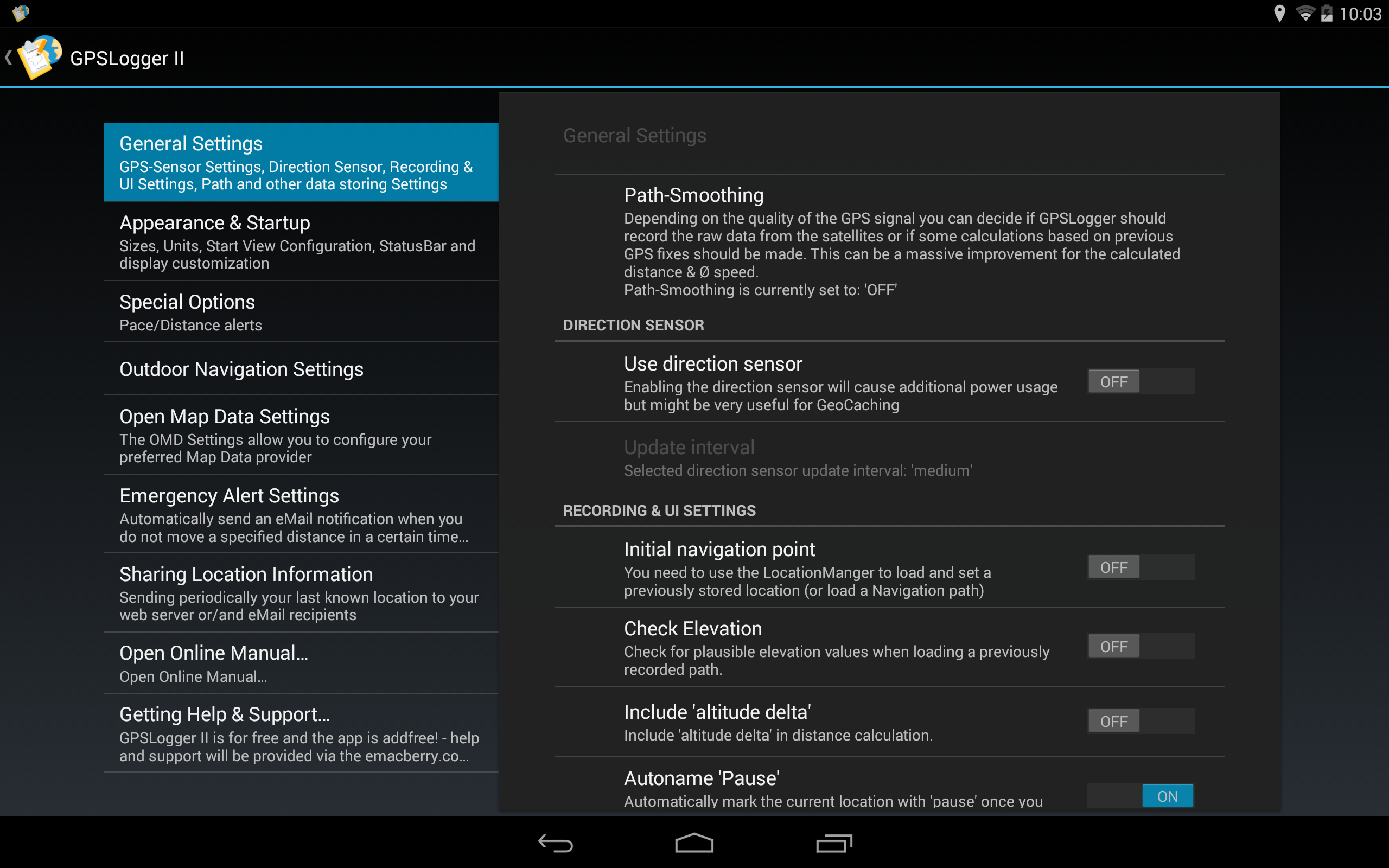 GPSLogger II - The free AIO GPS solution - App on Amazon Appstore
