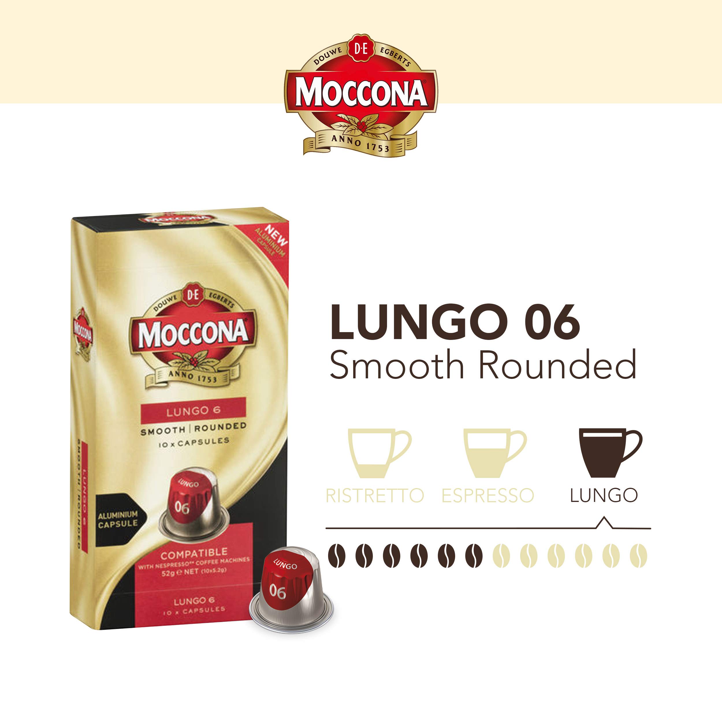 Moccona Logo Moccona Cadbury Hazelnut Mocha Instant Coffee 16.5g