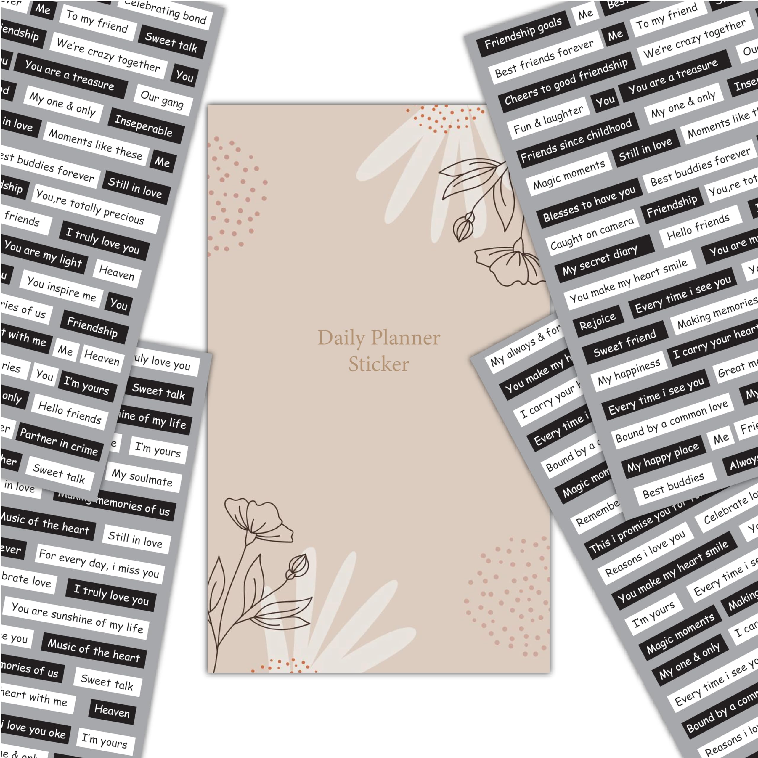 ISEE 360 Quotes Scrapbook Stickers for journals DIY Page Decoration ...