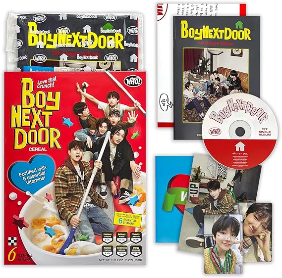 BOYNEXTDOOR - 1ST SINGLE ALBUM Out Box + Photo Book + CD-R + Photocard + Postcard + Sitcker Book ...