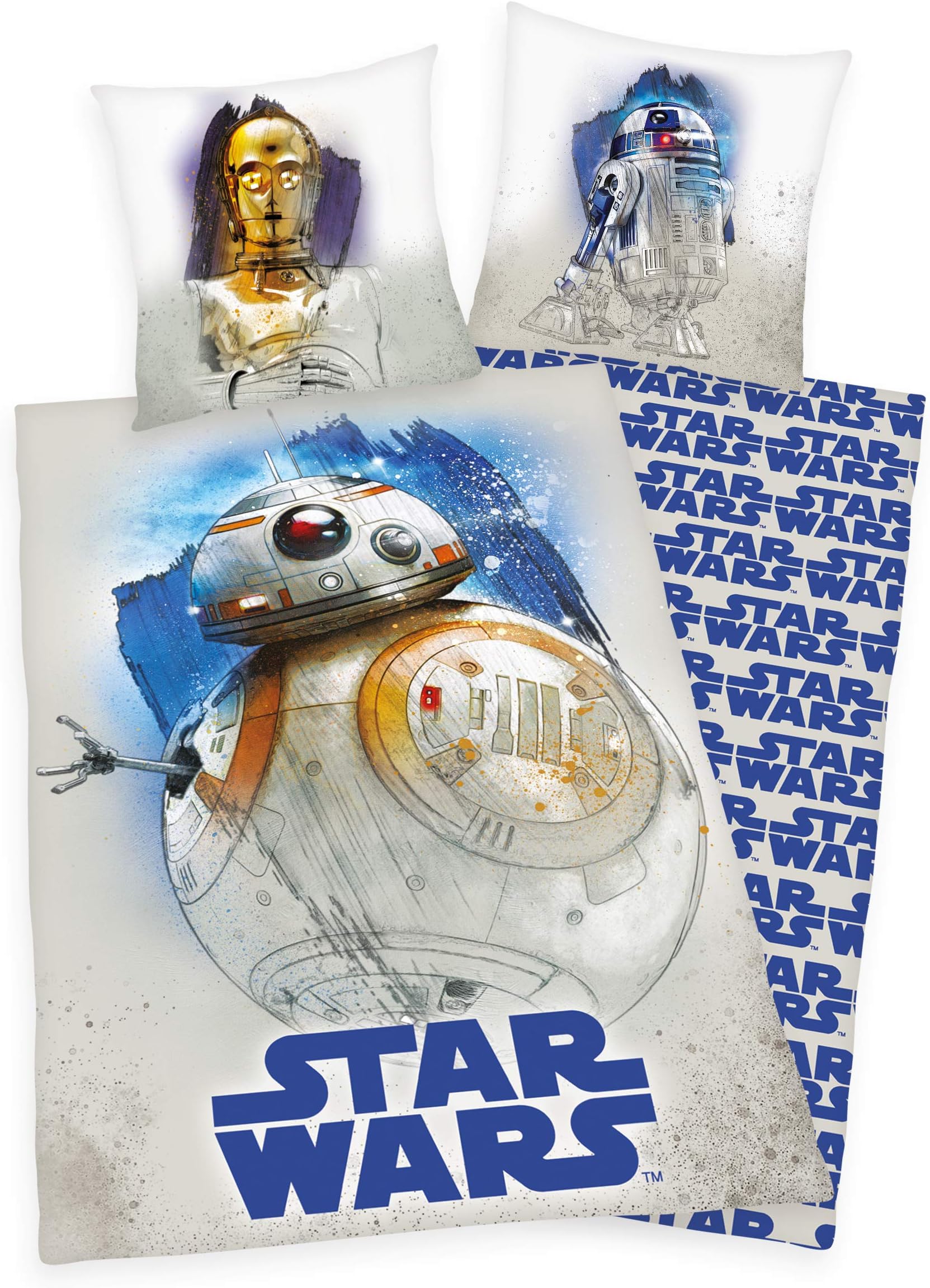 FDGDFG Star Wars bettwäsche 135x200, 3D-Digitaldruck Bettwäsche, Mit ...