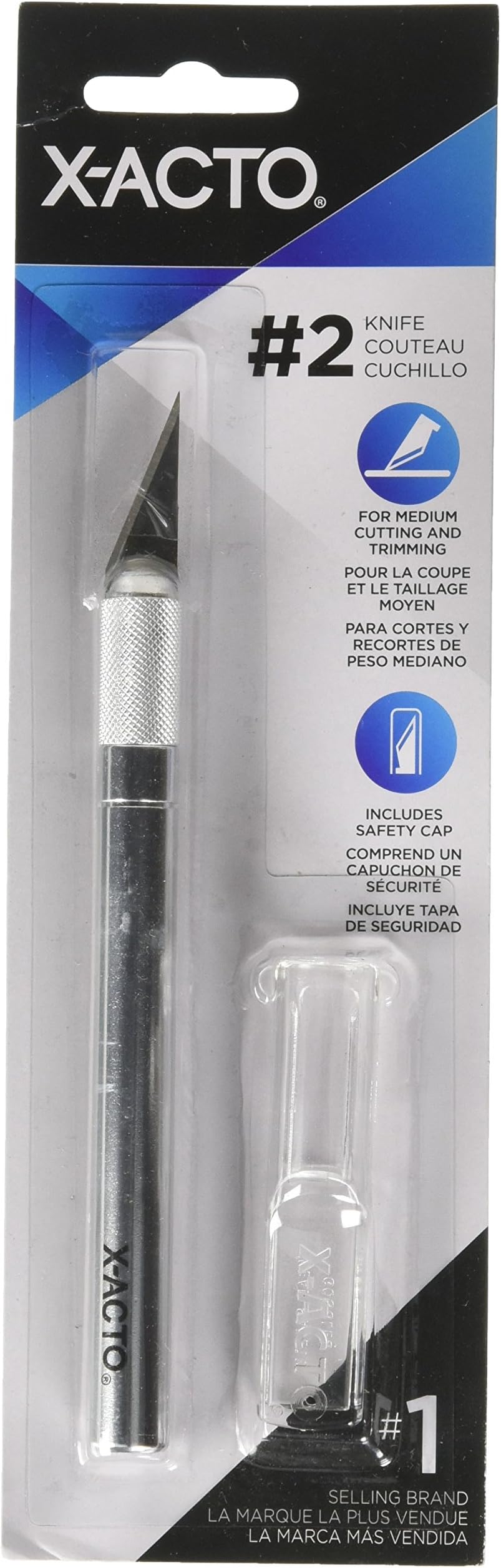 Amazon.com: X-ACTO 2 Knife With Safety Cap : Tools & Home Improvement