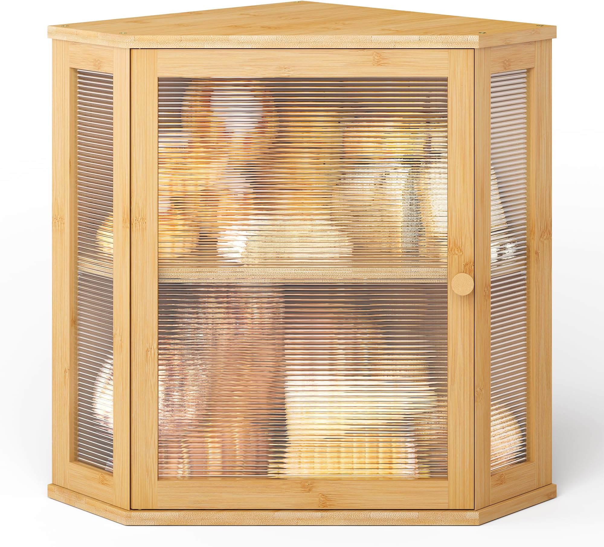 Amazon.com: Bread Box for Kitchen Countertop, Double-layers large Bread ...