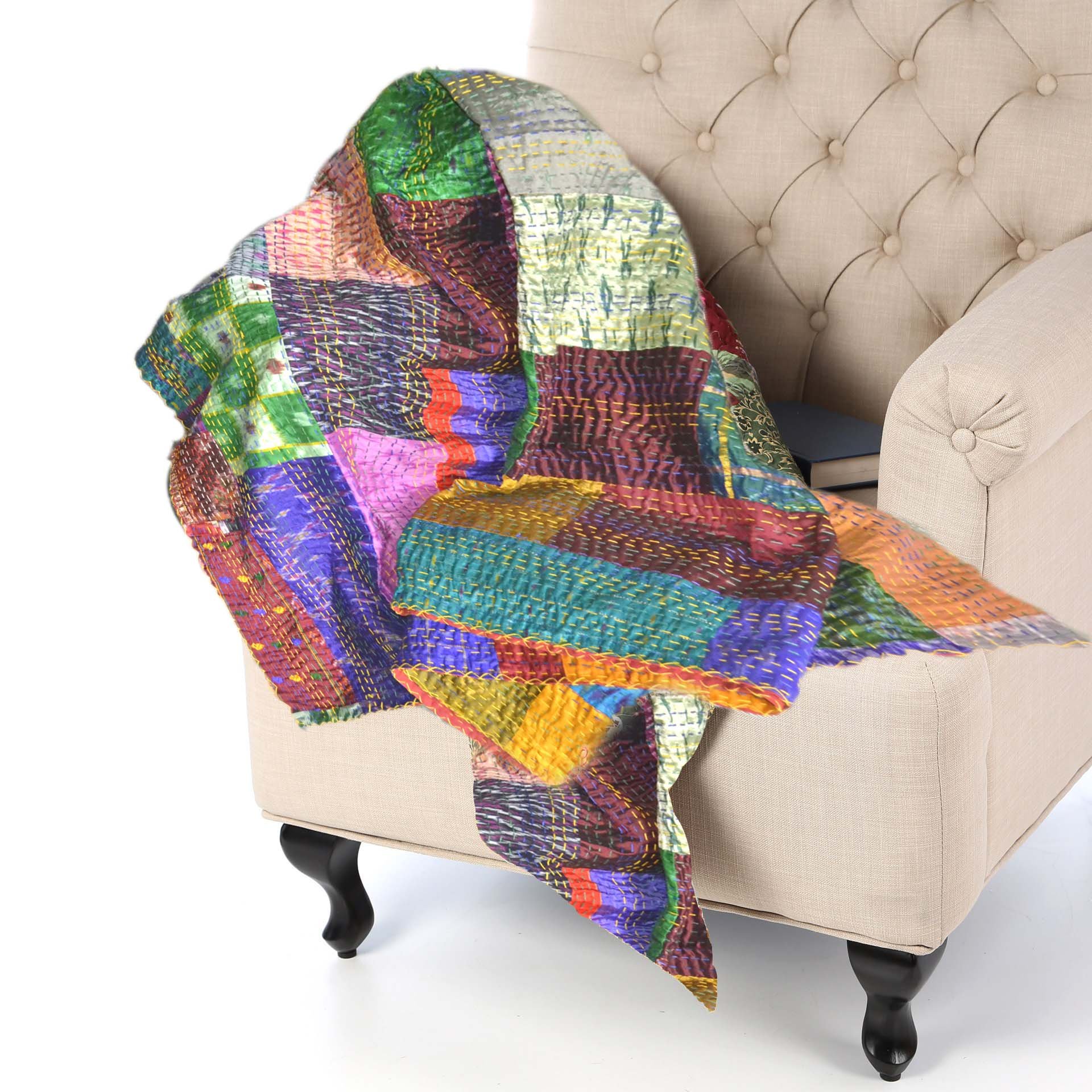 Amazon.com: KraftDirect Quilts Throws, Decorative Throws for Sofa ...