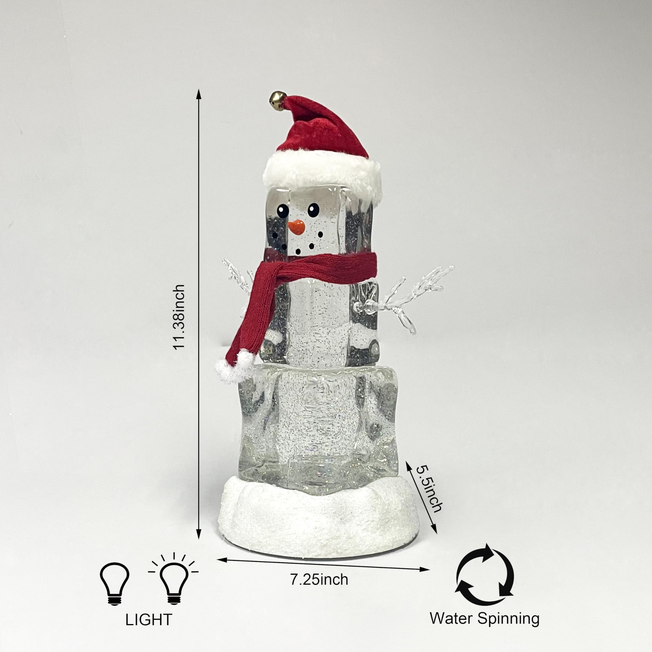 Ice Block Snowman