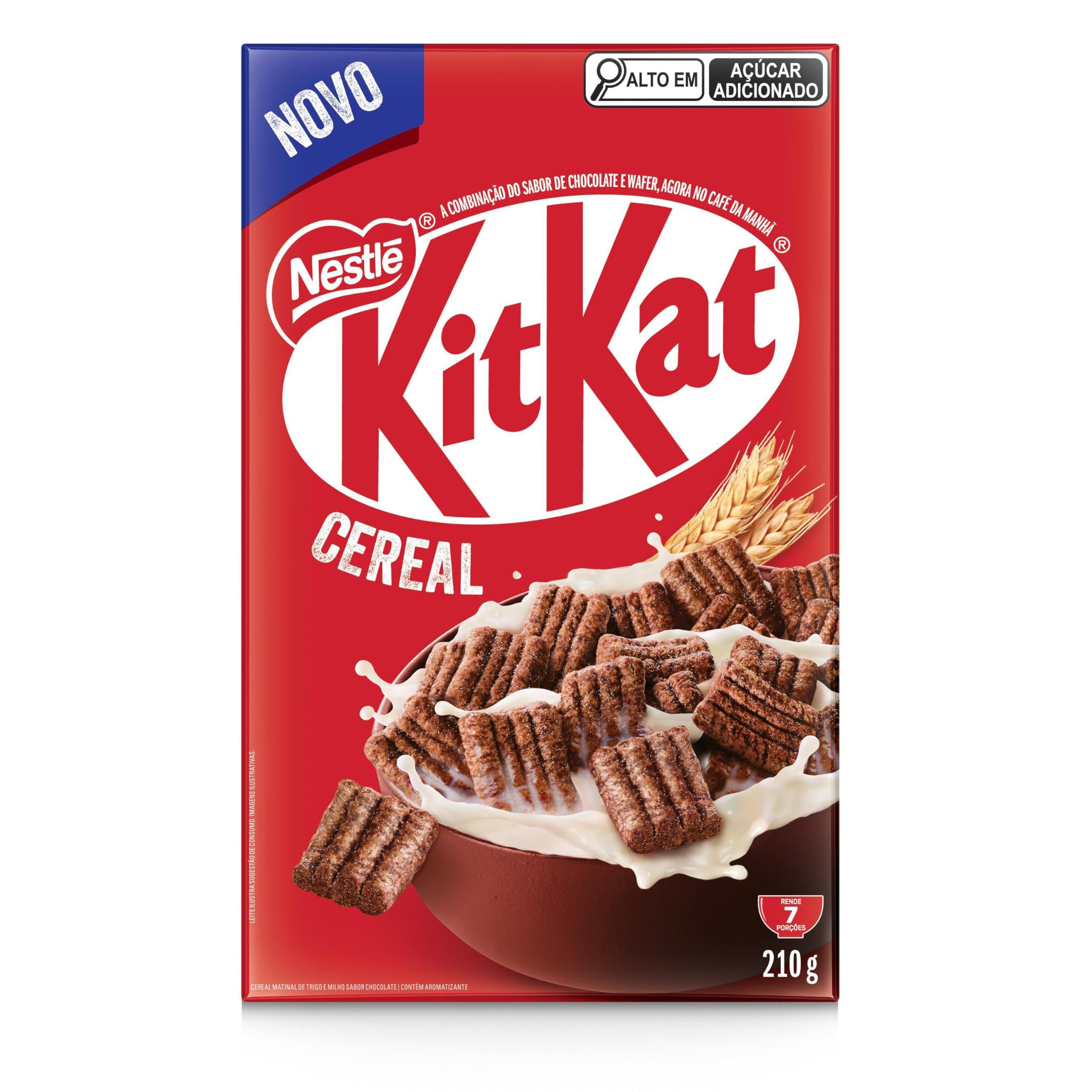 Cereal Matinal Chocolate Kitkat Caixa 210g | Amazon.com.br