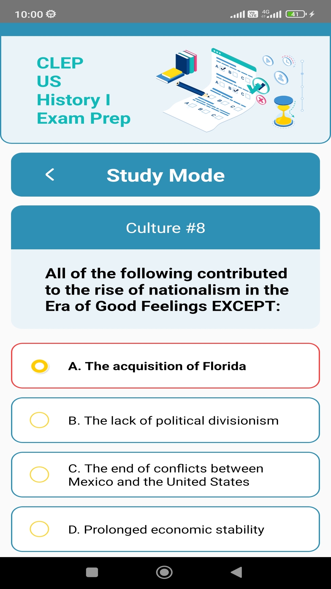 CLEP US History I Exam Prep - App on Amazon Appstore