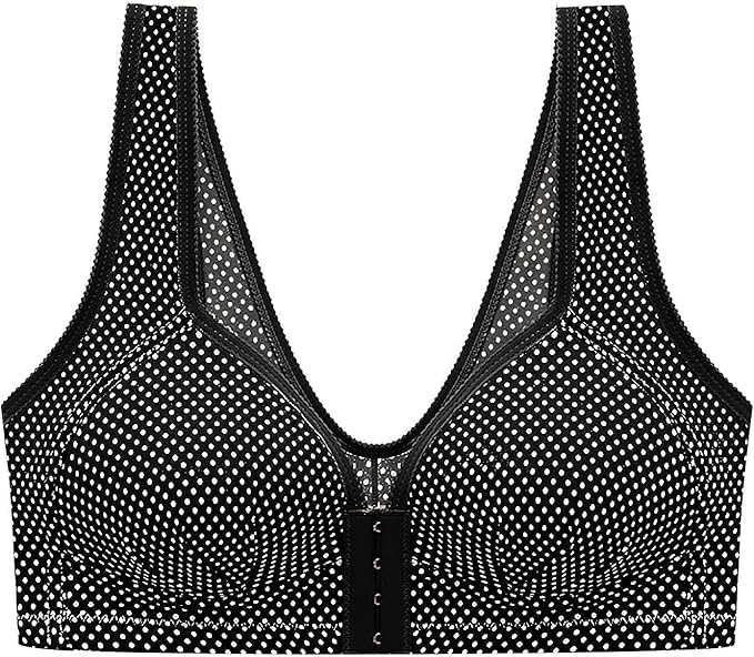 Women Post-Surgical Bra Front Closure Post Surgery Sports Bras Support ...