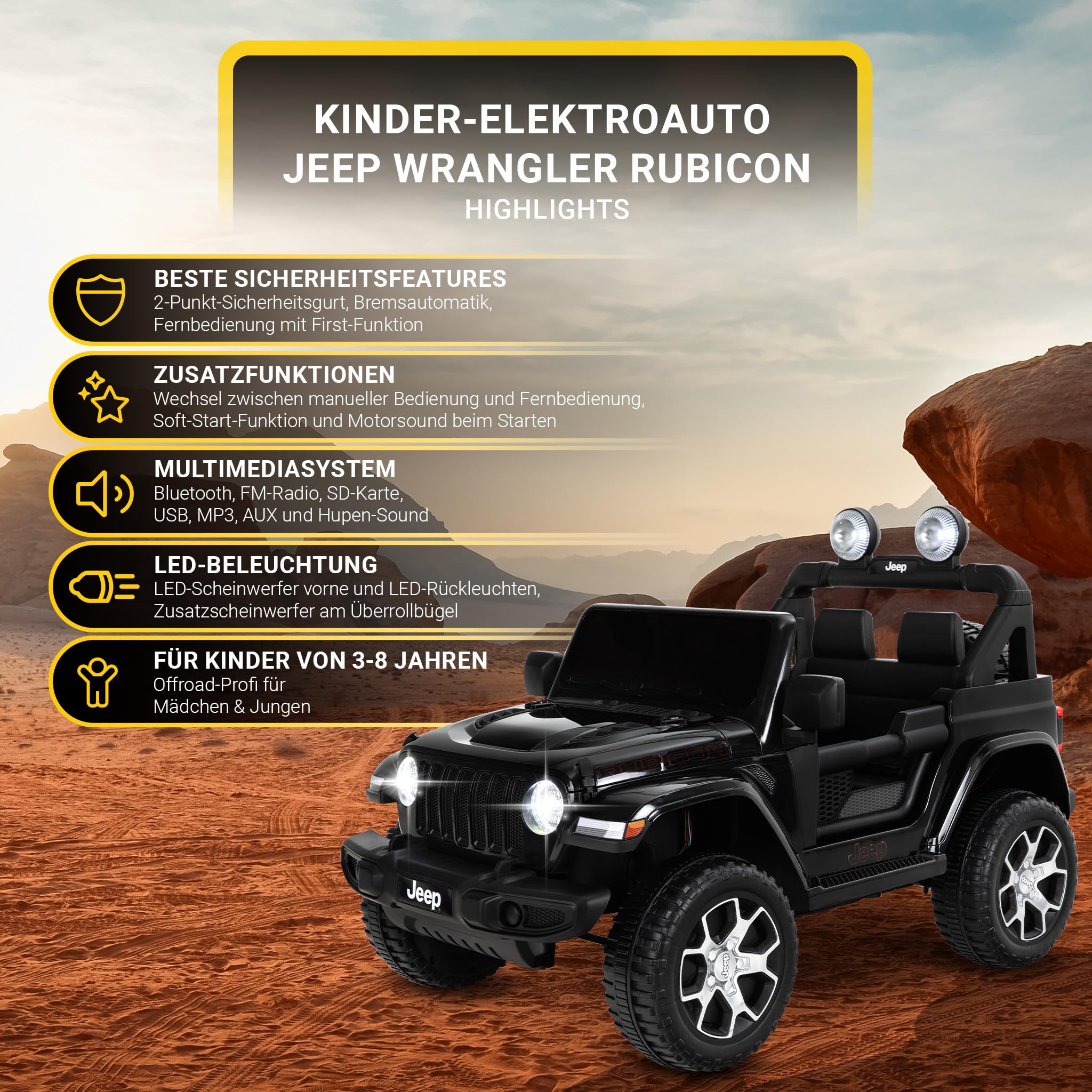 Jeep Kids Electric Cars Kids Electric Car Jeep Remote And Self Drive,