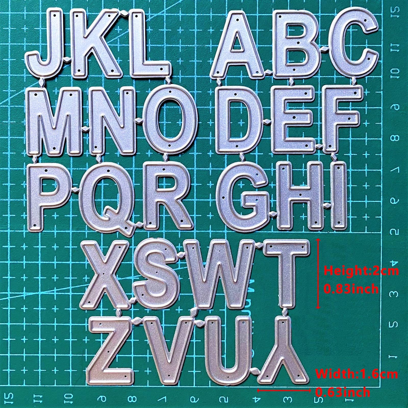 Amazon.com: 0-9 Numbers Metal Cutting Dies, Die cuts for Card Making ...