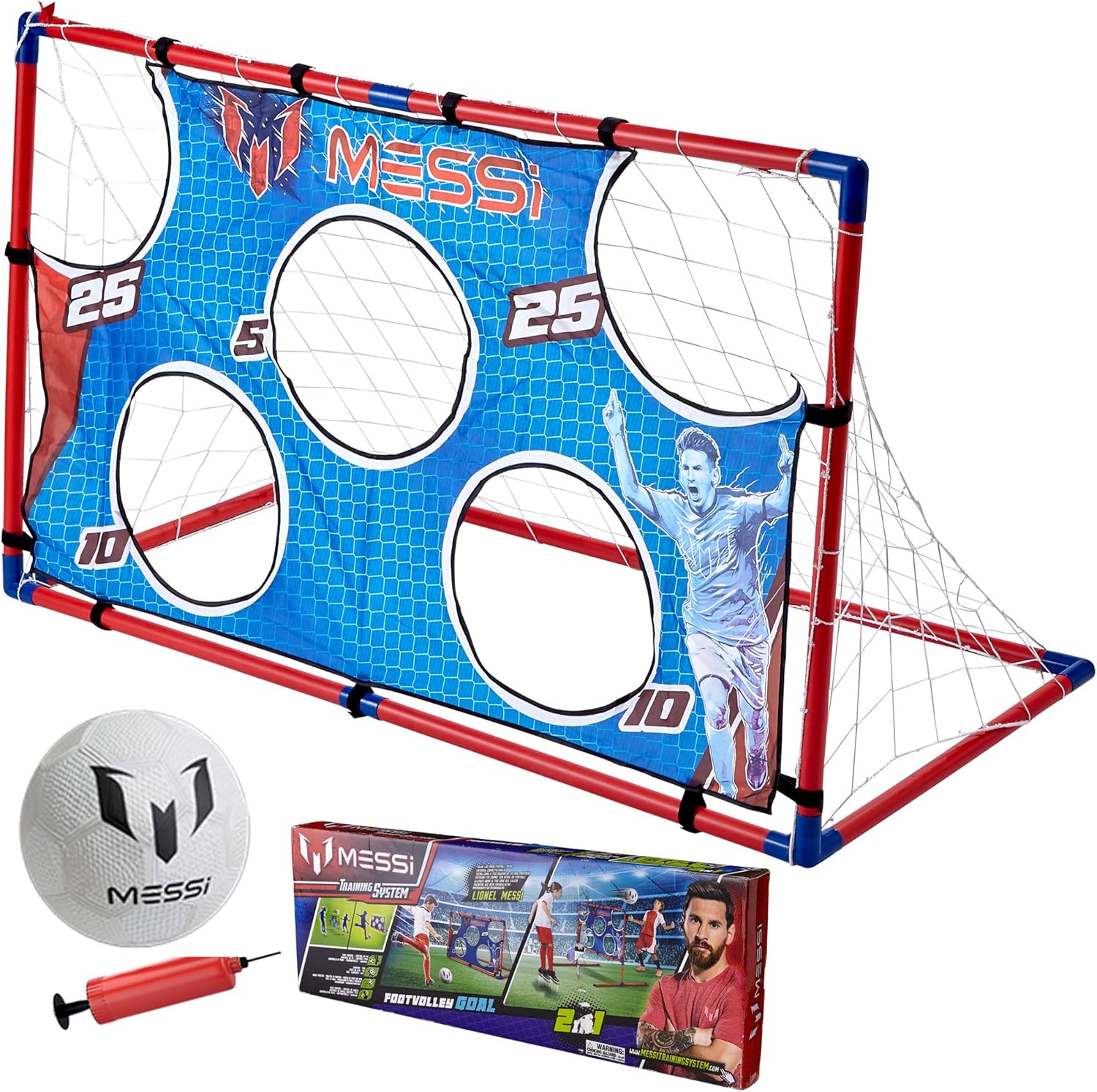 MESSI 2 in 1 Footvolley Target Goal 21060 Amazon co uk Sports messi-2-in-1-footvolley-target-goal-21060-amazon-co-uk-sports