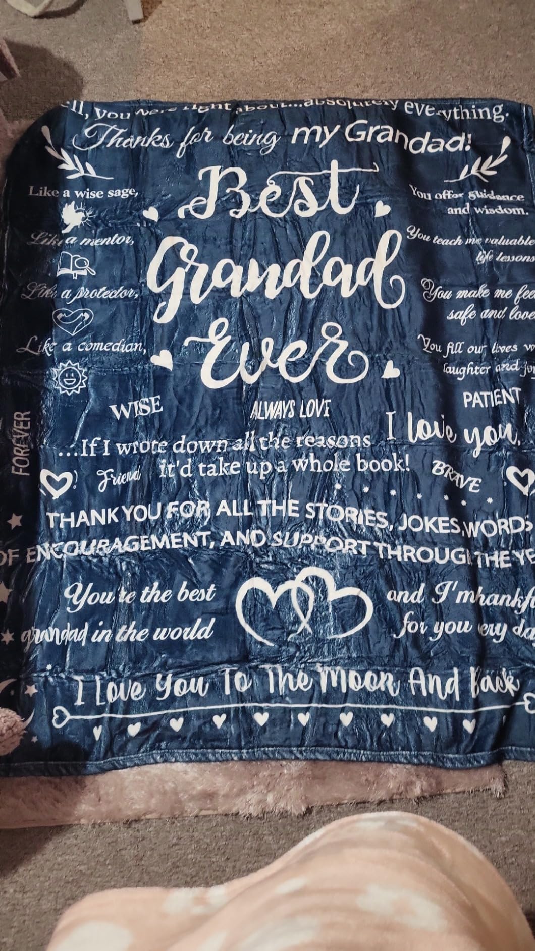 musaecoin Grandad Gifts, Grandad Birthday Gifts - To My Granddad Gifts ...