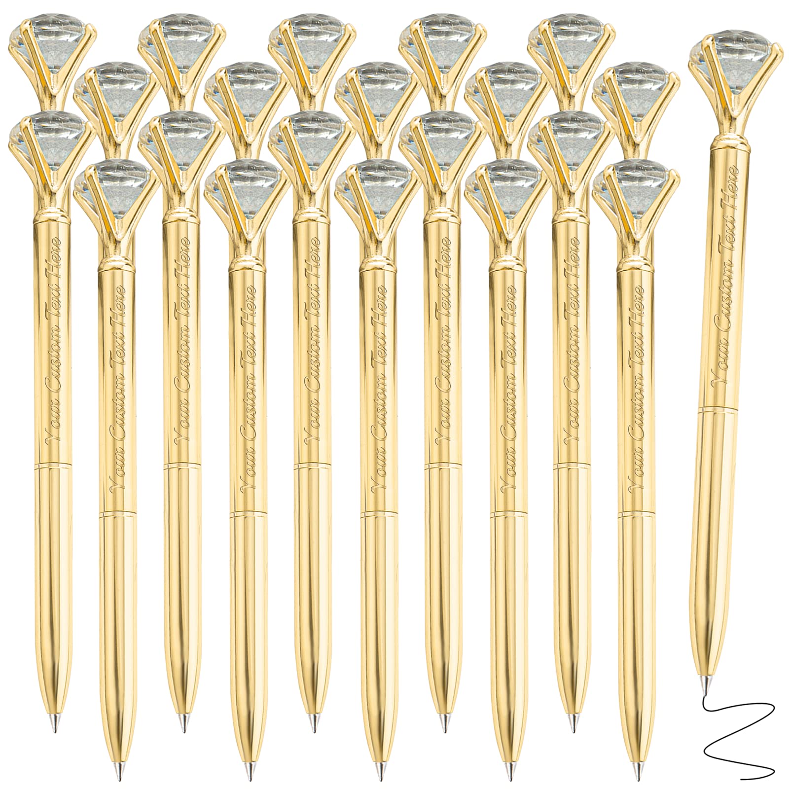 Amazon.com : Betenshtresk Personalized Diamond Pen Custom Crystal ...