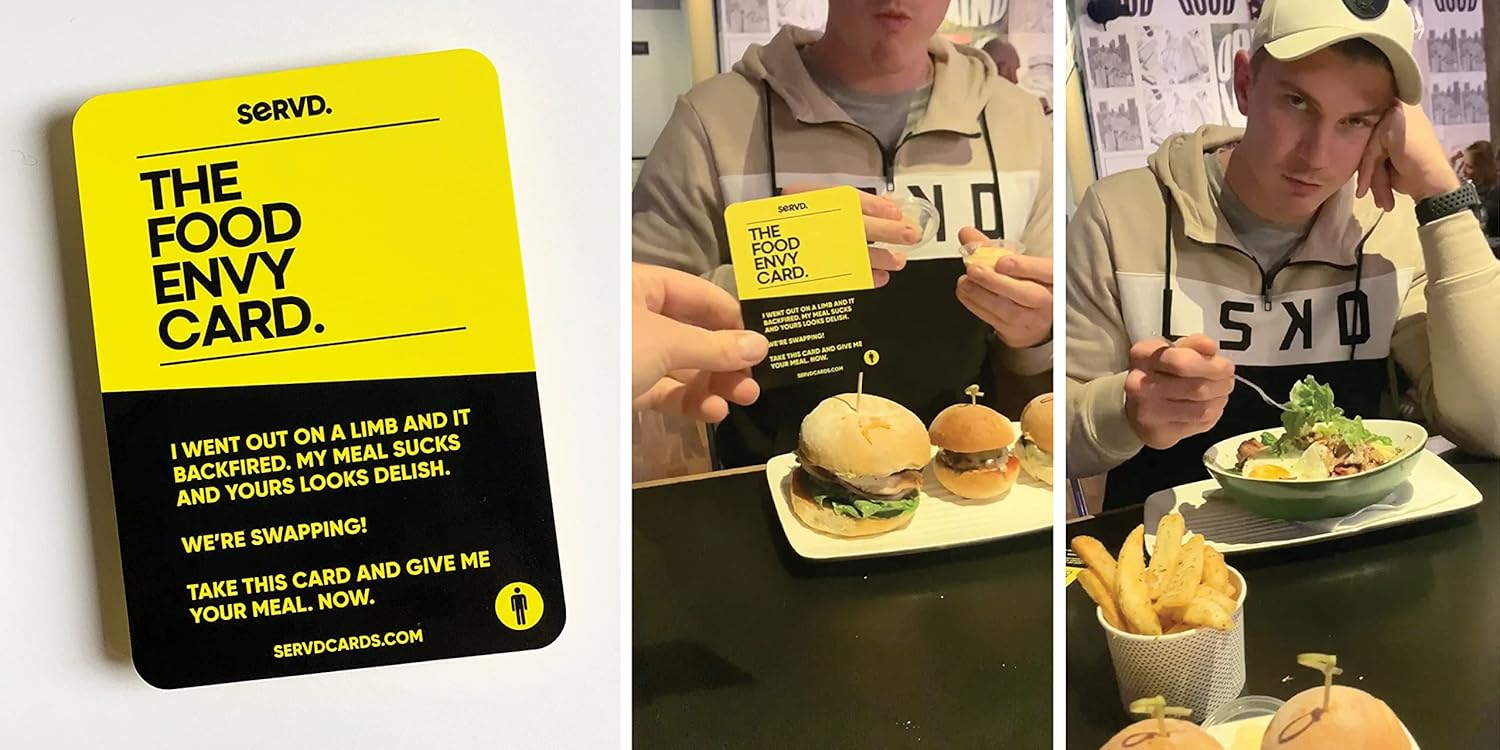 SERVD – Bro’s – The Hilarious Real-Life Card Game for Adults. Pull Rank ...