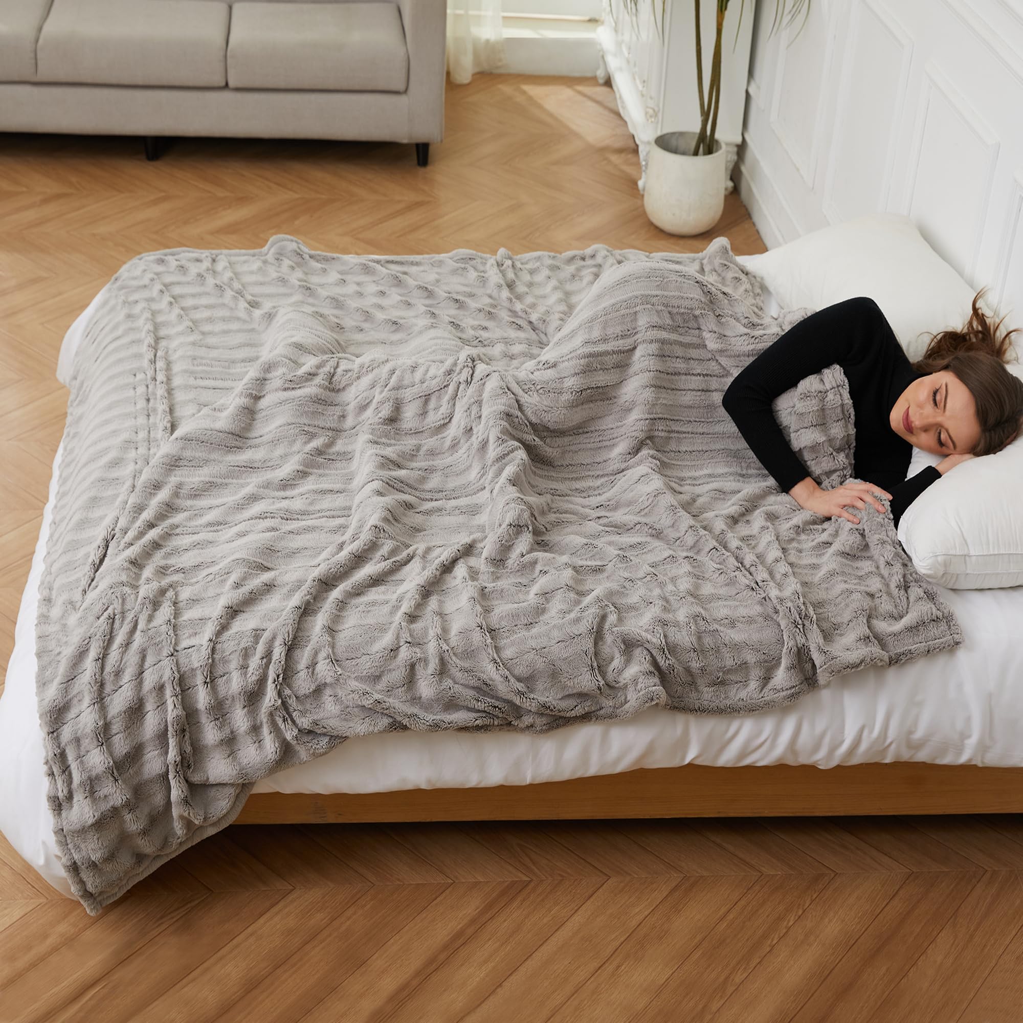 Amazon.com: YAKEE Electric Heated Blanket Full Size 72"x 84", 4 Fast ...