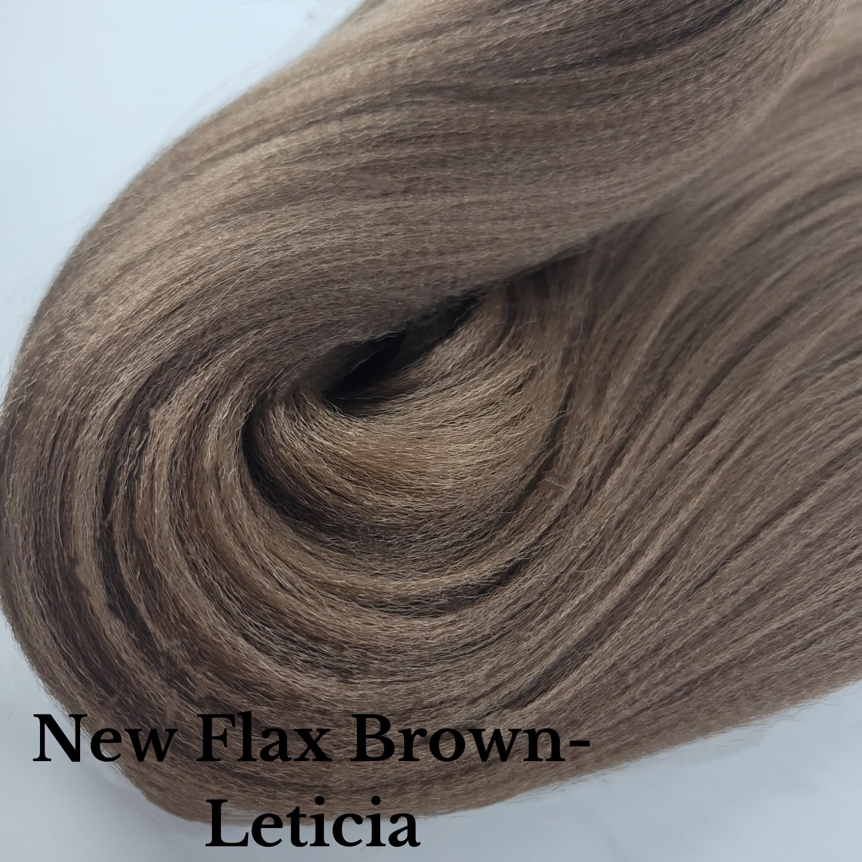 Snapklik.com : Flax Brown Braiding Hair Pre Stetched Knotless Braids ...
