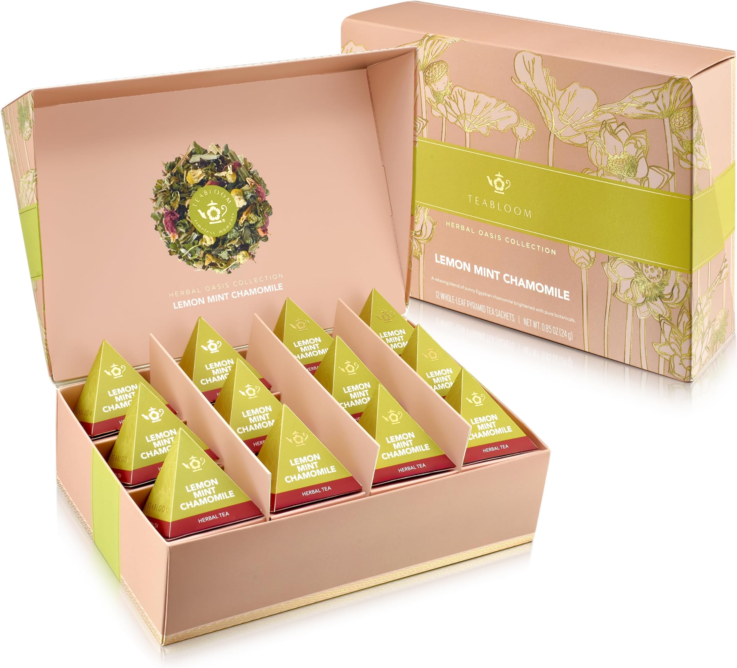 Amazon.com : TEAVANA Starbucks Chamomile Mint Blossom Herbal Tea ...