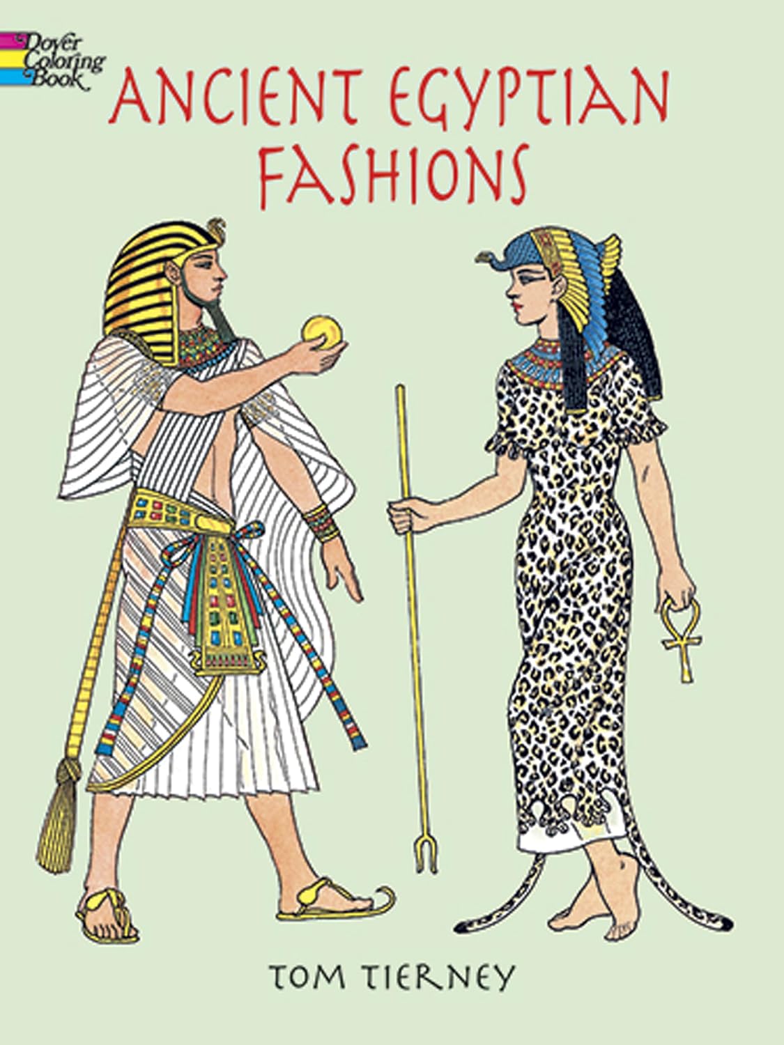 Ancient Egyptian Fashions Coloring Book: Tierney, Tom: 9780486408064 ...