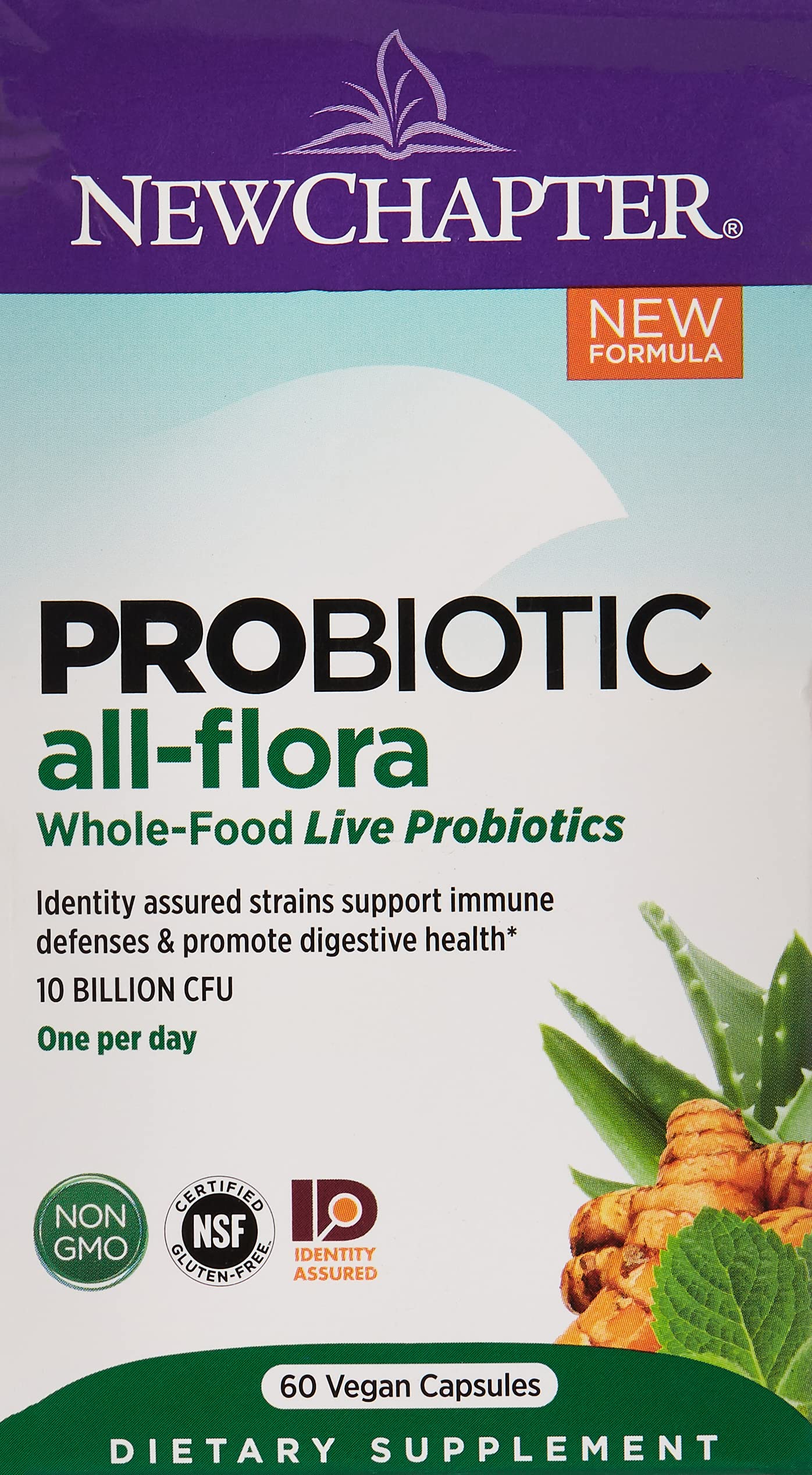 New Chapter Probiotic All Flora 60 Vegetarian Capsules | Desertcart Sri ...