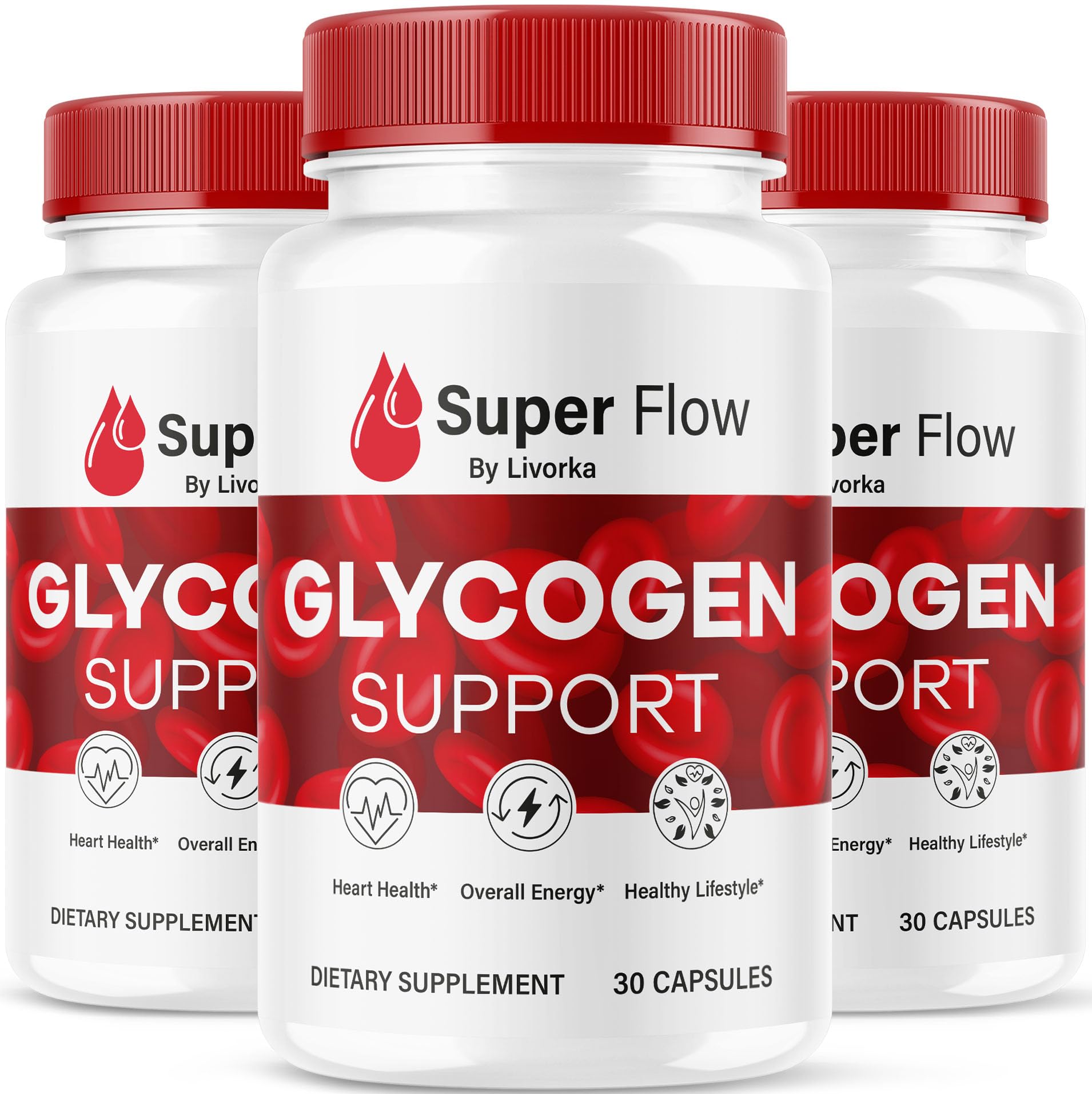 Snapklik.com : (3 Pack) SuperFlow - SuperFlow Glycogen, Super Flow ...