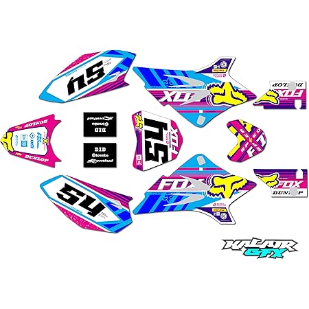 Amazon.com: Kalair GFX Graphics Kit for Yamaha TT-R50 (2006-2023) TT ...