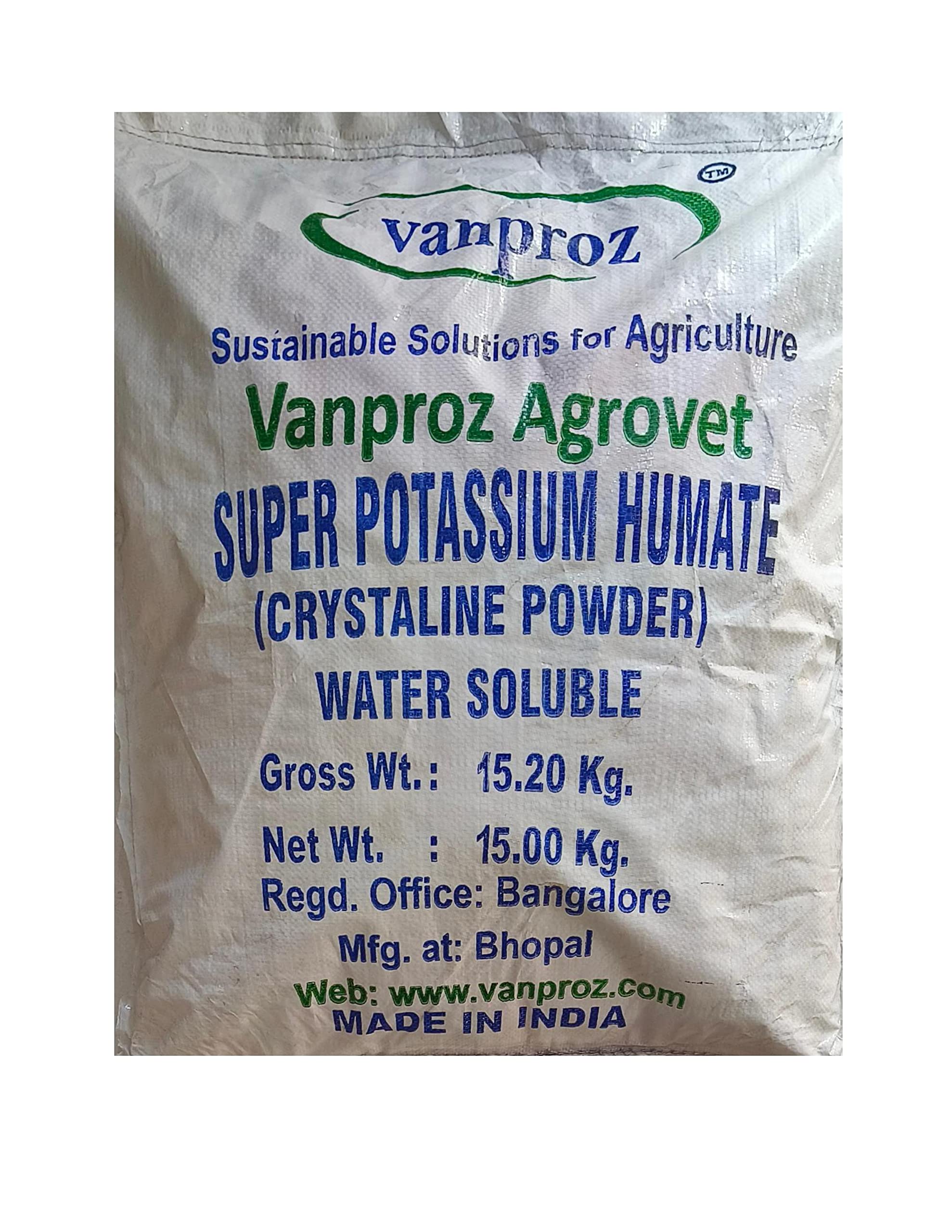Super Potassium Humate Powder 15Kg Bag (98), Rijunvate Your Garden Soil ...