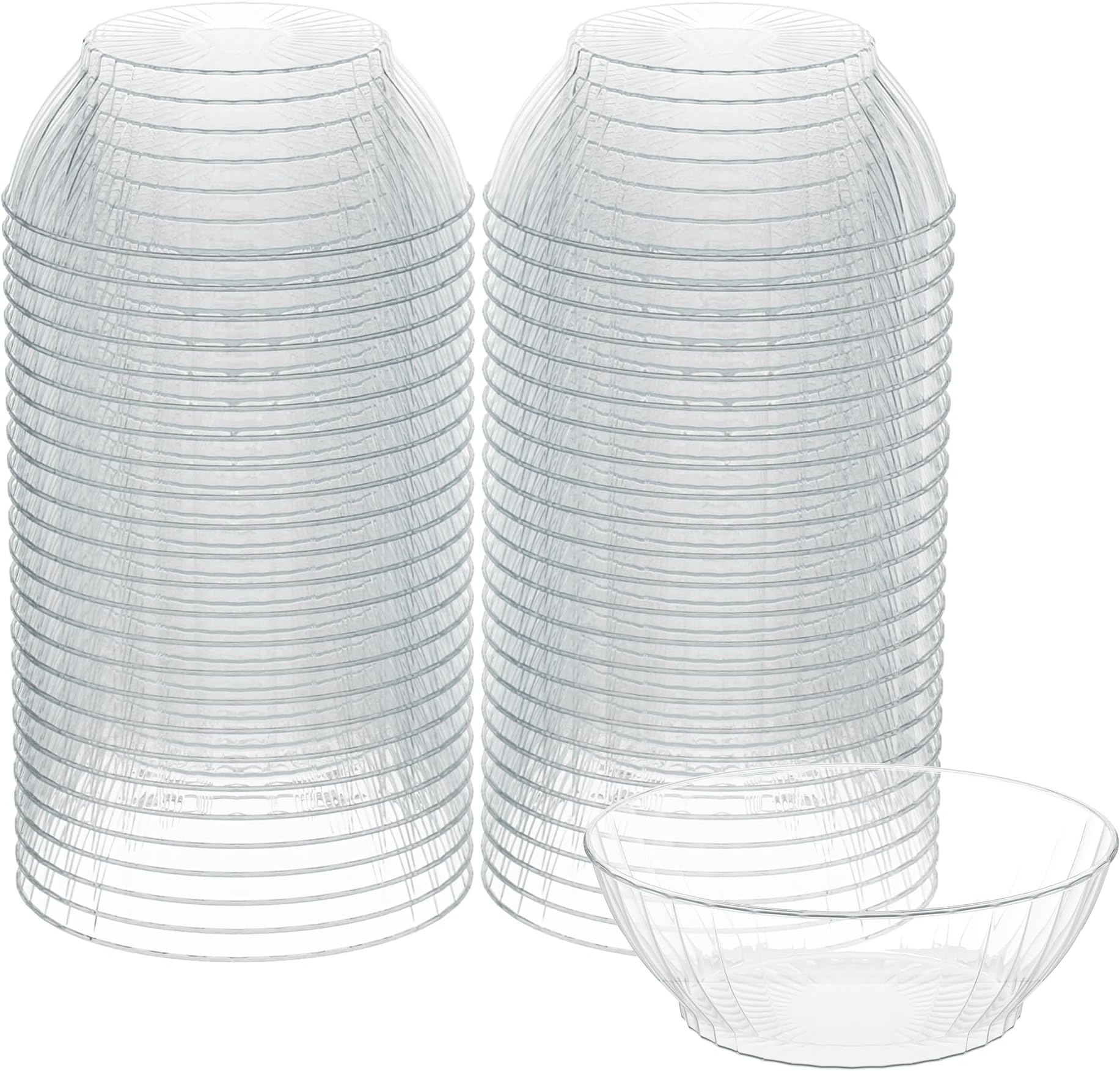 Amazon.com: Embellish Clear Disposable Heavy Duty Plastic 10 Oz Soup ...
