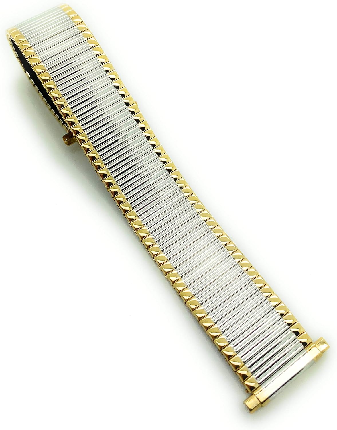 17mm up to 21mm Thin Stainless Steel Stretch Expansion Watch Band (Two ...