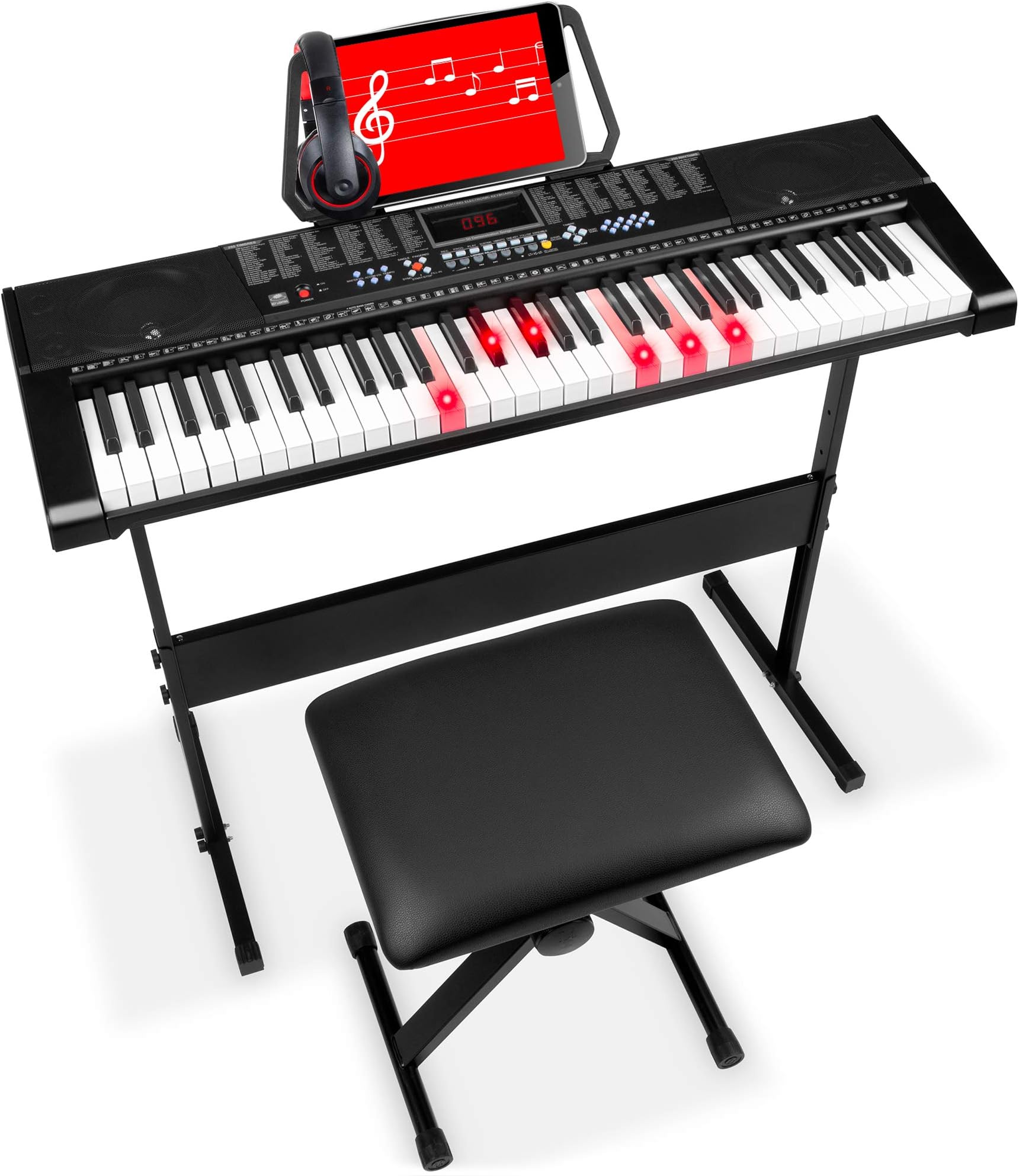 Amazon.com: Best Choice Products 61-Key Beginners Electronic Keyboard ...