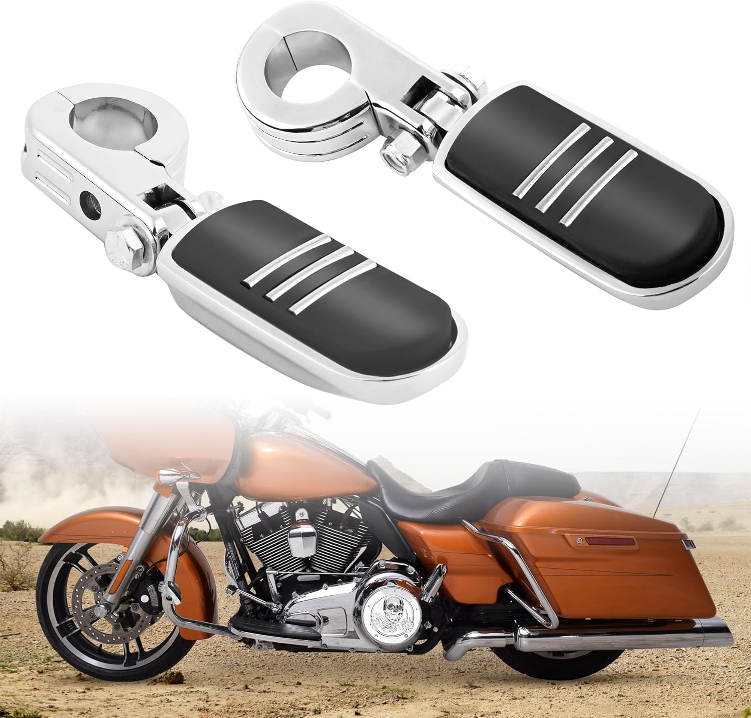Amazon.com: 32mm For Harley Highway Pegs, Hutexico Motorcycle Highway ...