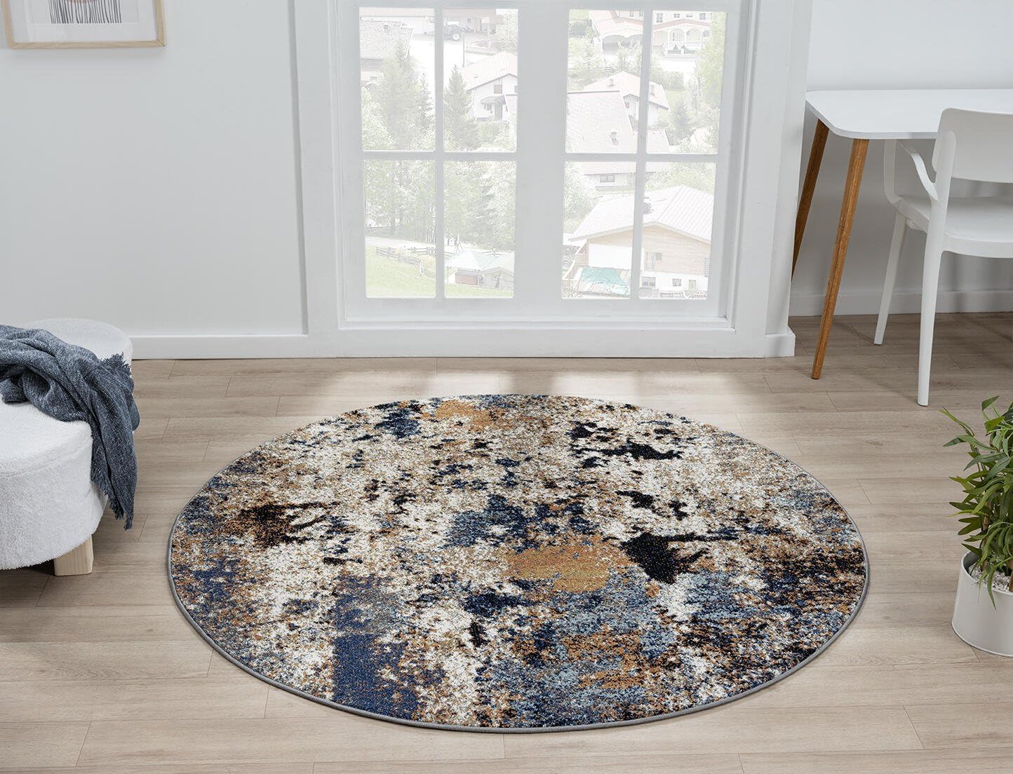Amazon.com: Keen Home Design Area Rugs - 10ft Round Non-Shedding ...