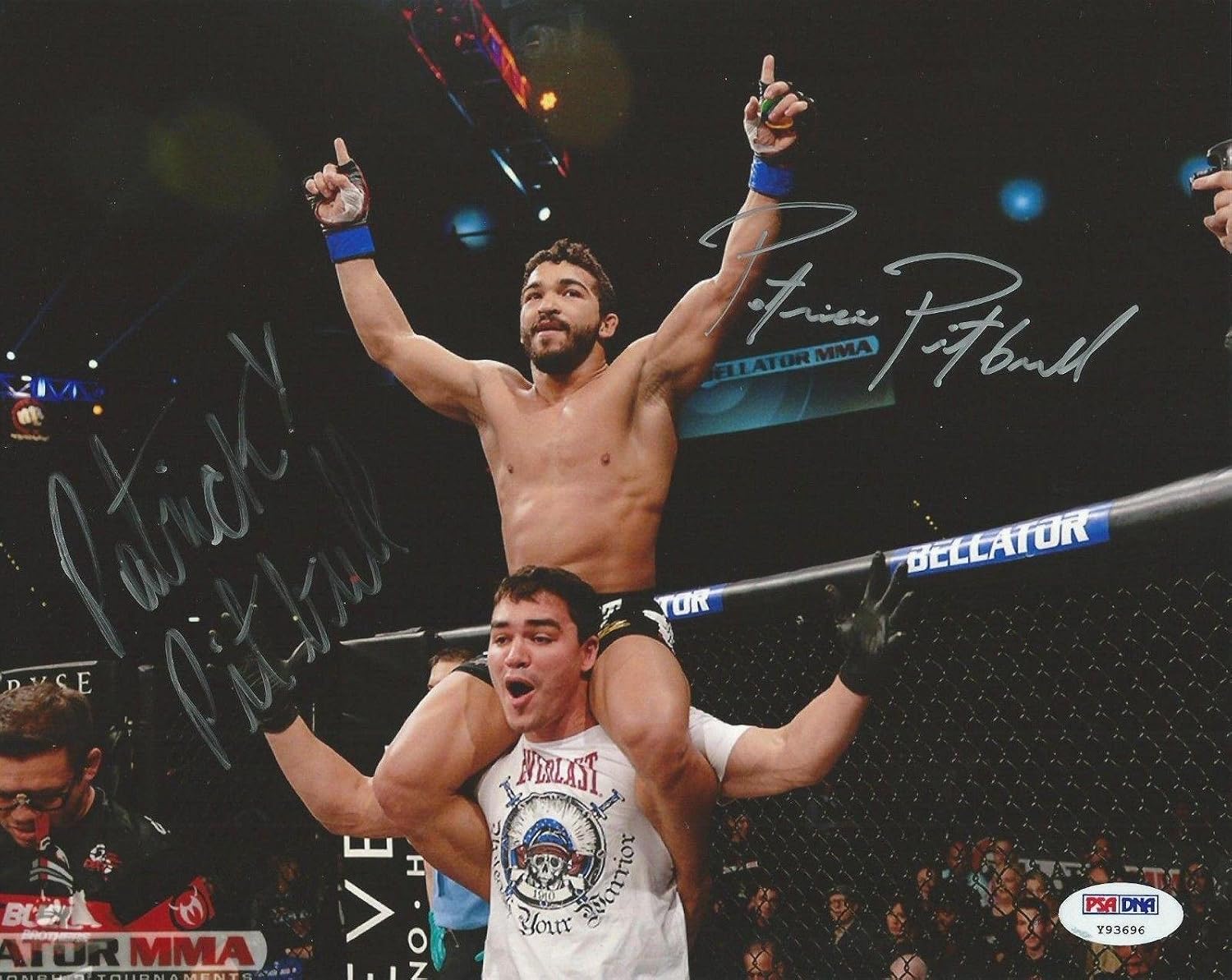 Patricio & Patricky Pitbull Freire Signed 8x10 Photo COA Bellator MMA ...