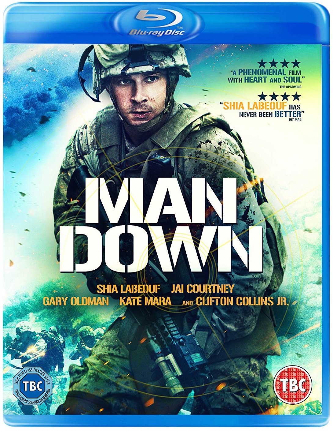 Man Down [Blu-ray]: Amazon.co.uk: Shia LaBeouf, Jai Courtney, Gary ...
