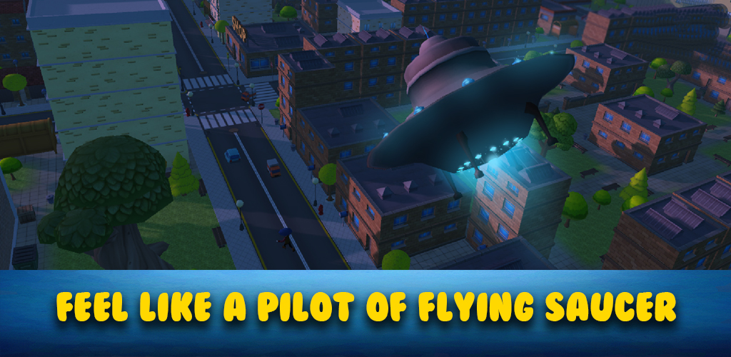 Cartoon Alien UFO Flight Simulator 3D:Amazon.com:Appstore for Android