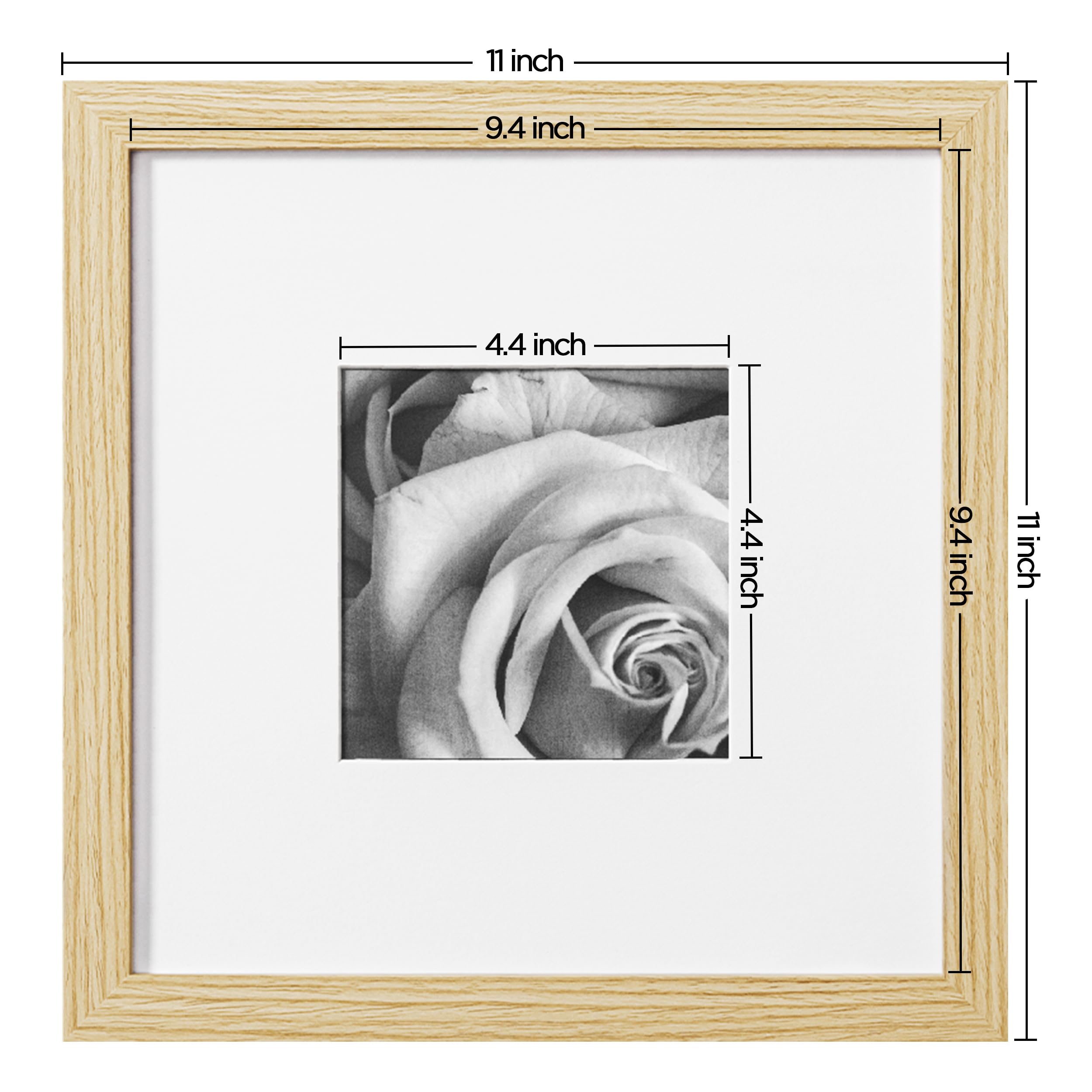 Snapklik.com : Eletecpro 10x10 Picture Frames Set Of 9, Farmhouse ...