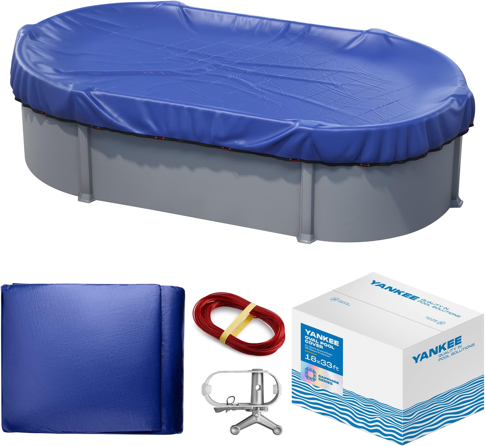 Amazon.com : Pool Mate 601833-4-PM 20-Year Premium Winter Oval Above ...