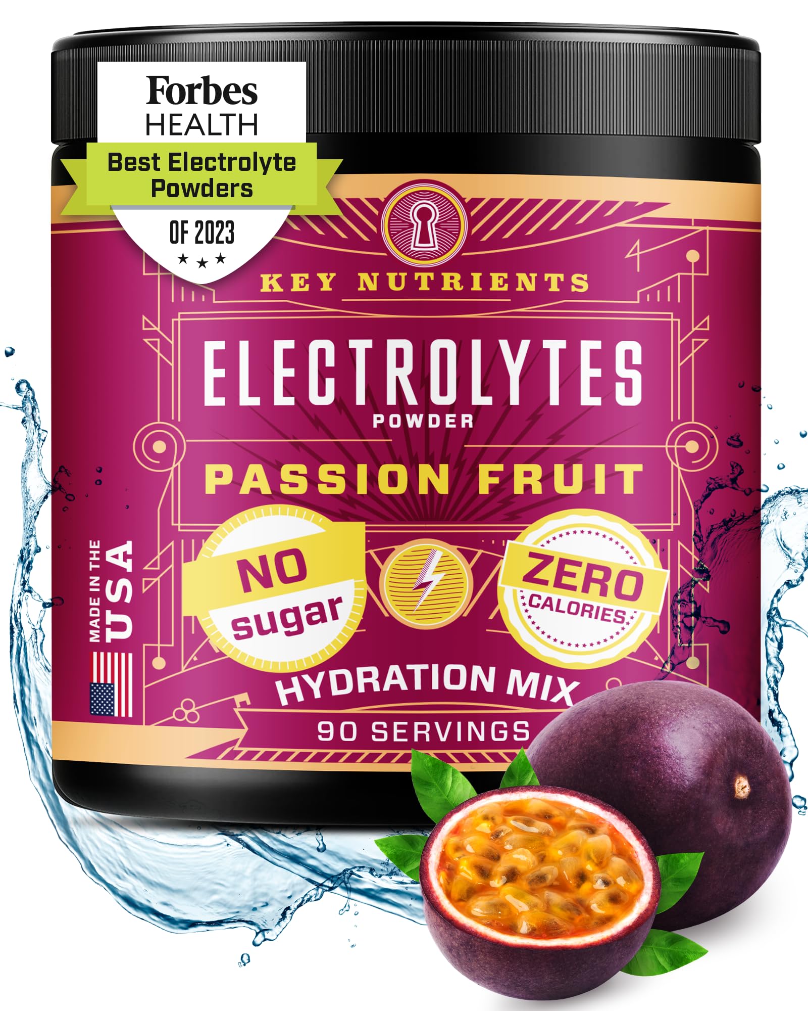 Snapklik.com : KEY NUTRIENTS Electrolytes Powder No Sugar - Delicious ...